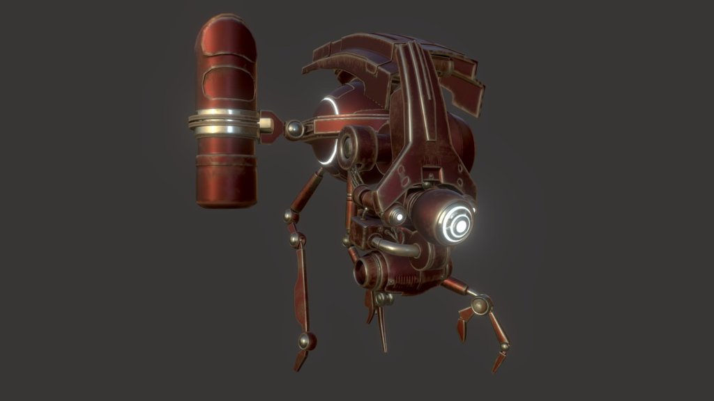 Insect Bot - 3D model by Ganesh Raja (@ganeshraja1) [cf1d41b] - Sketchfab