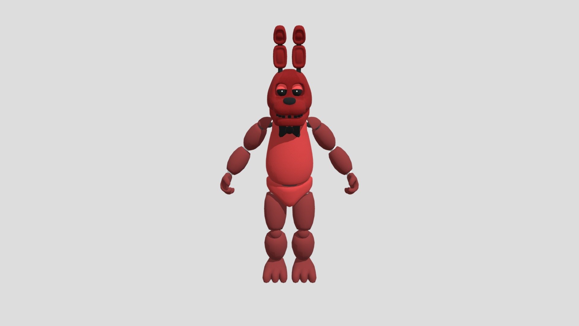 Funtime Bonnie - 3D model by REDPANDAGODD [cf1e079] - Sketchfab