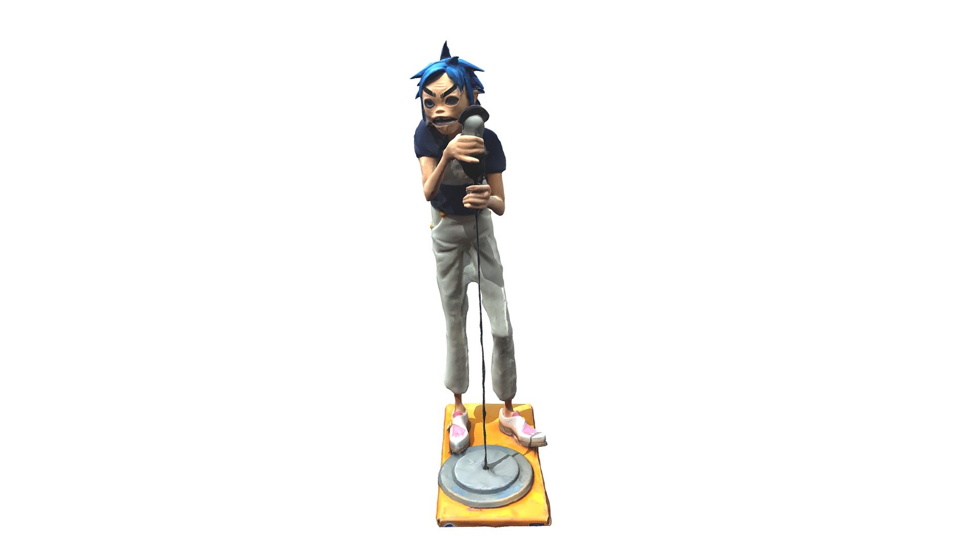 Gorillaz sculpture - Download Free 3D model by Leam (@leamlld) [cf1f323 ...