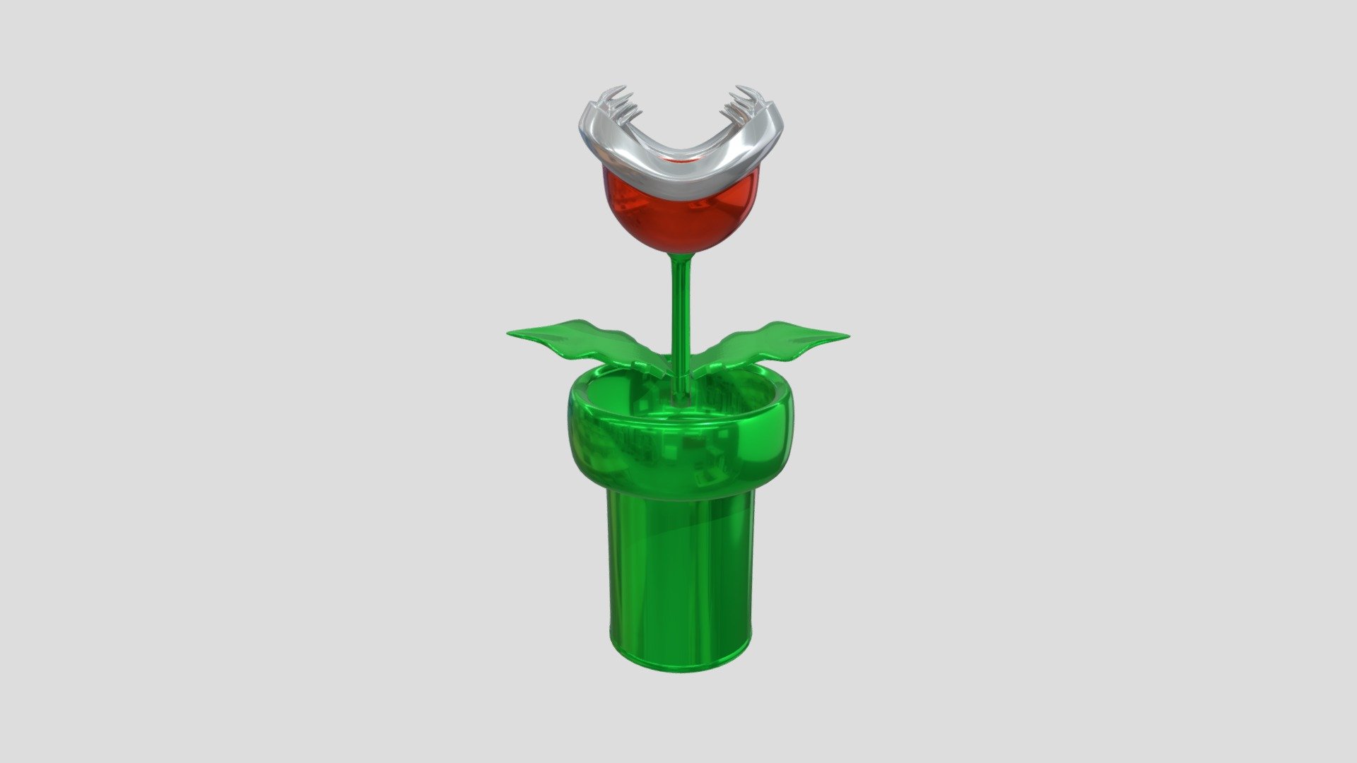 Planta Carnivora Low Poly - Download Free 3D model by Mingos3D [cf1f5ea ...