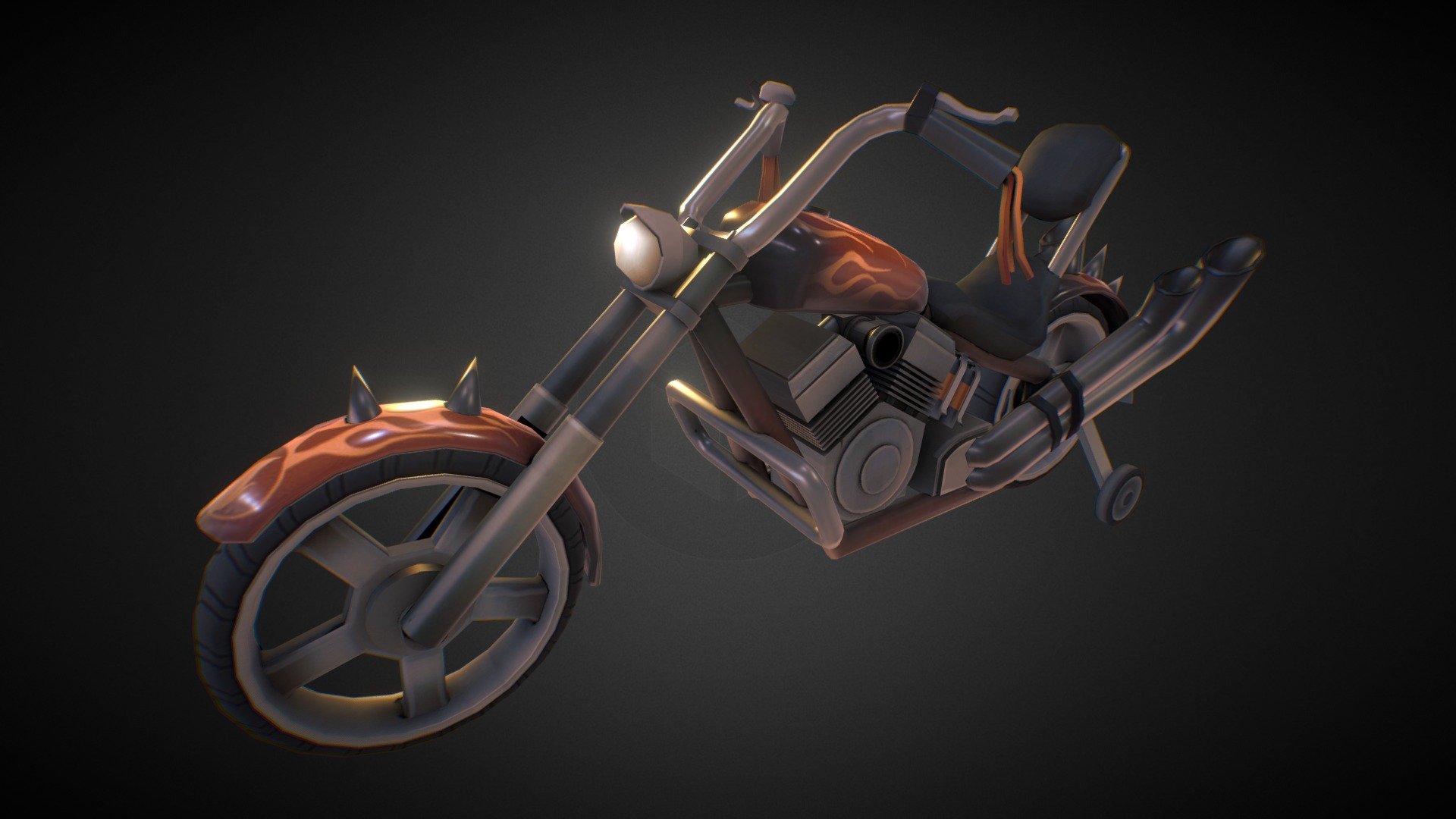 M.M.P.H. - Pyro's Bike - 3D model by Corvalho [cf201a8] - Sketchfab