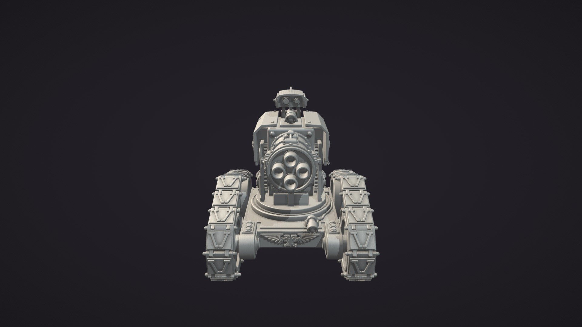 Thunderfire Cannon - 3D model by Editos Mechanicus (@karlkorle ...