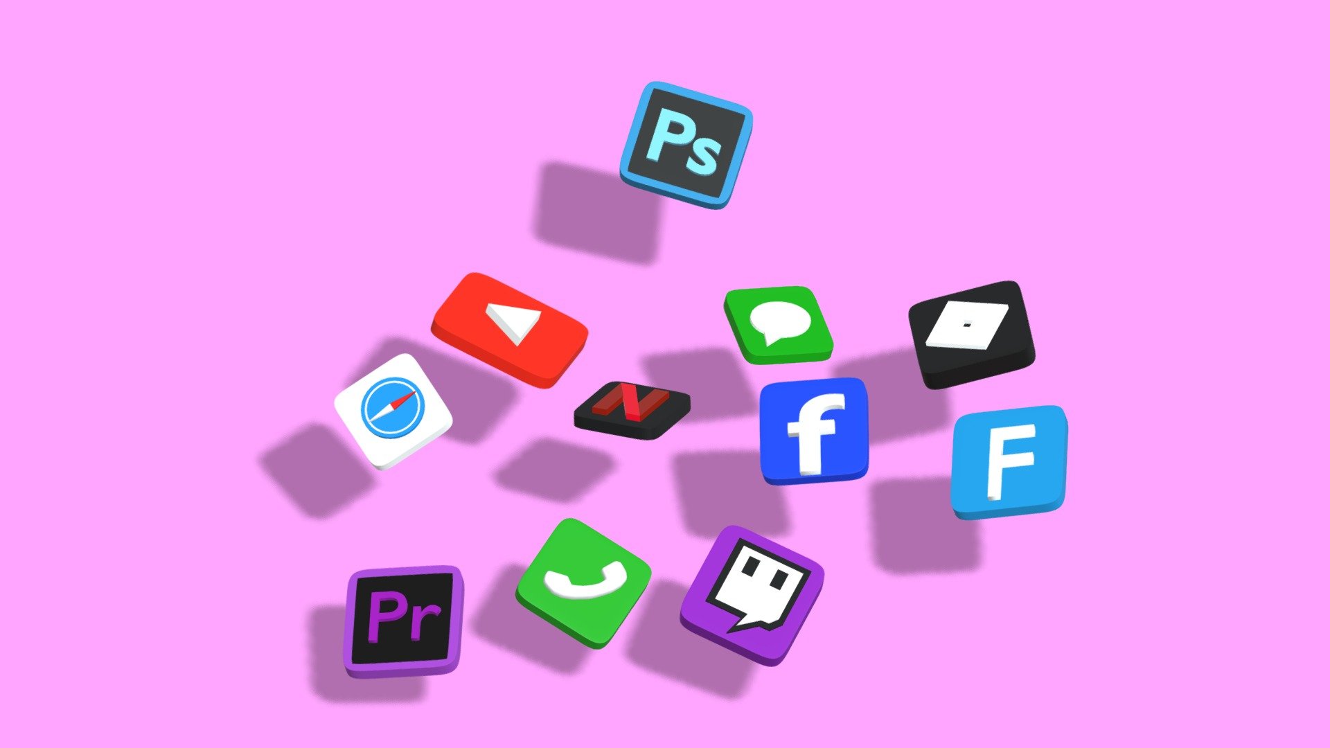 Social Networks - Download Free 3D model by prhtkblender952 [cf26361 ...