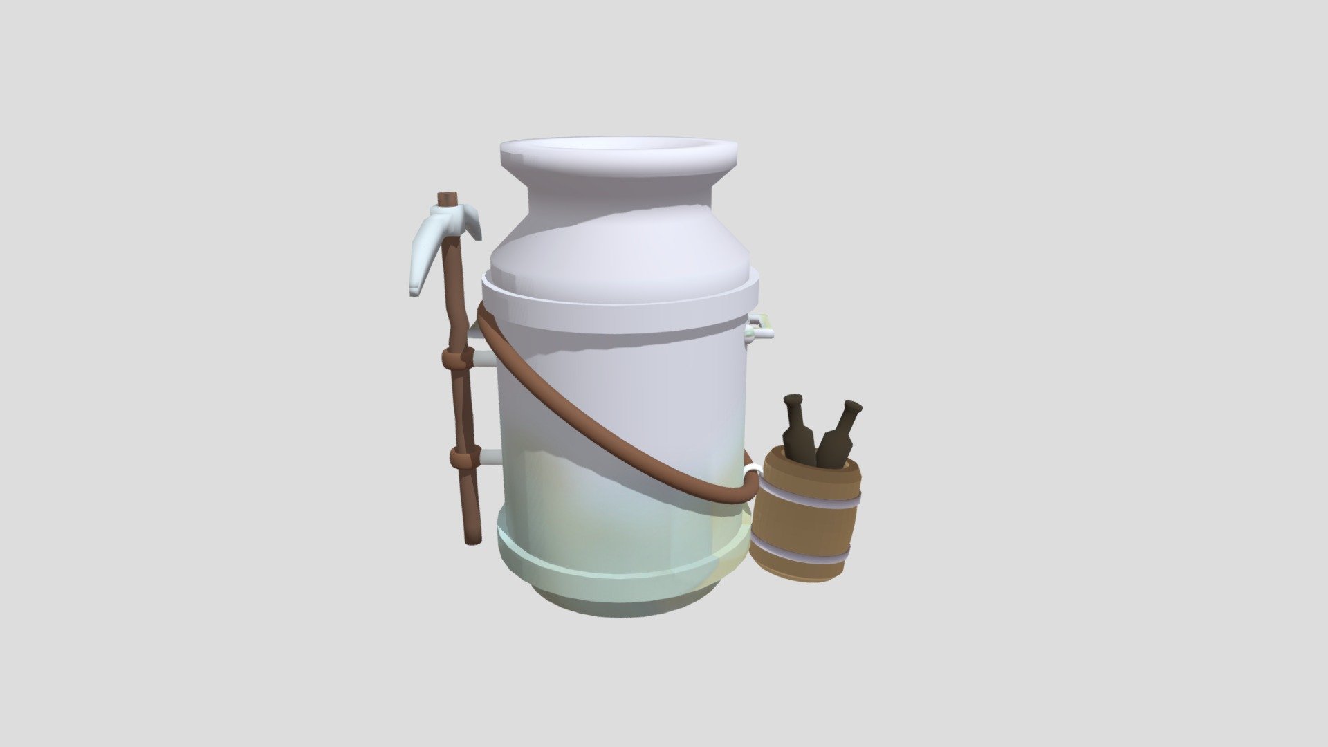 Milk Backpack - 3D model by JIMICHANGAZ [cf2822b] - Sketchfab