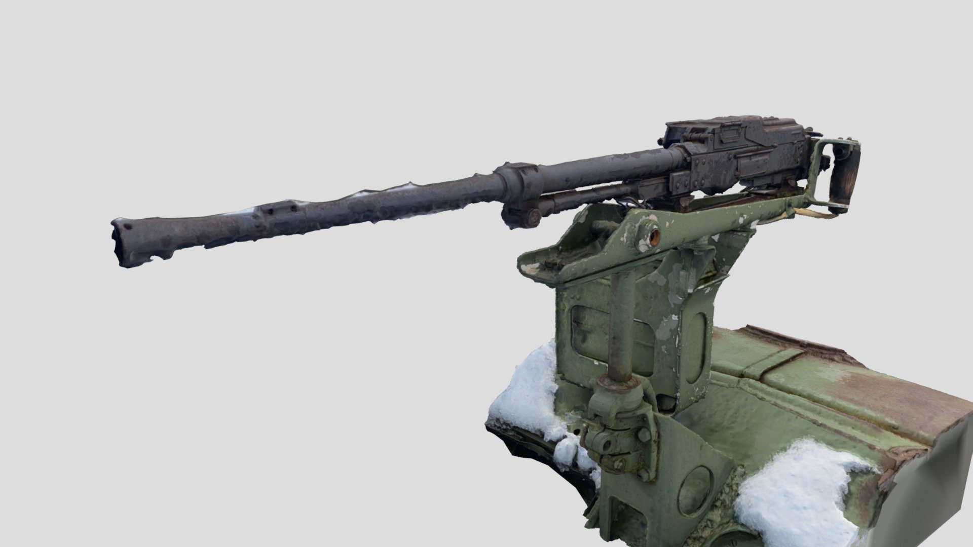 PKT Machinegun photoscan - Download Free 3D model by MikeRTV ...