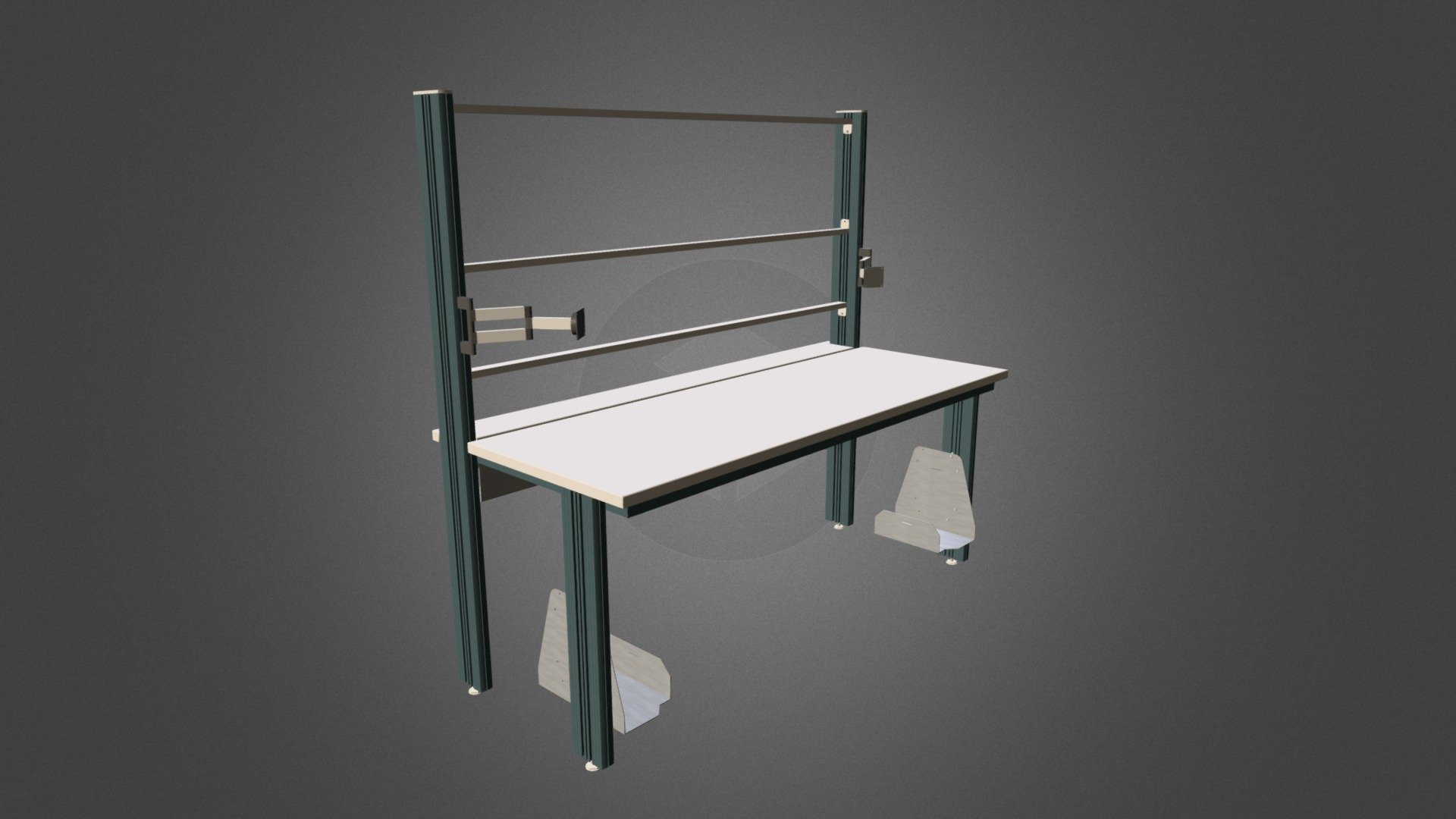 JTInterior- Computer Table - 3D model by JT Interior (@jintuanlibrary ...