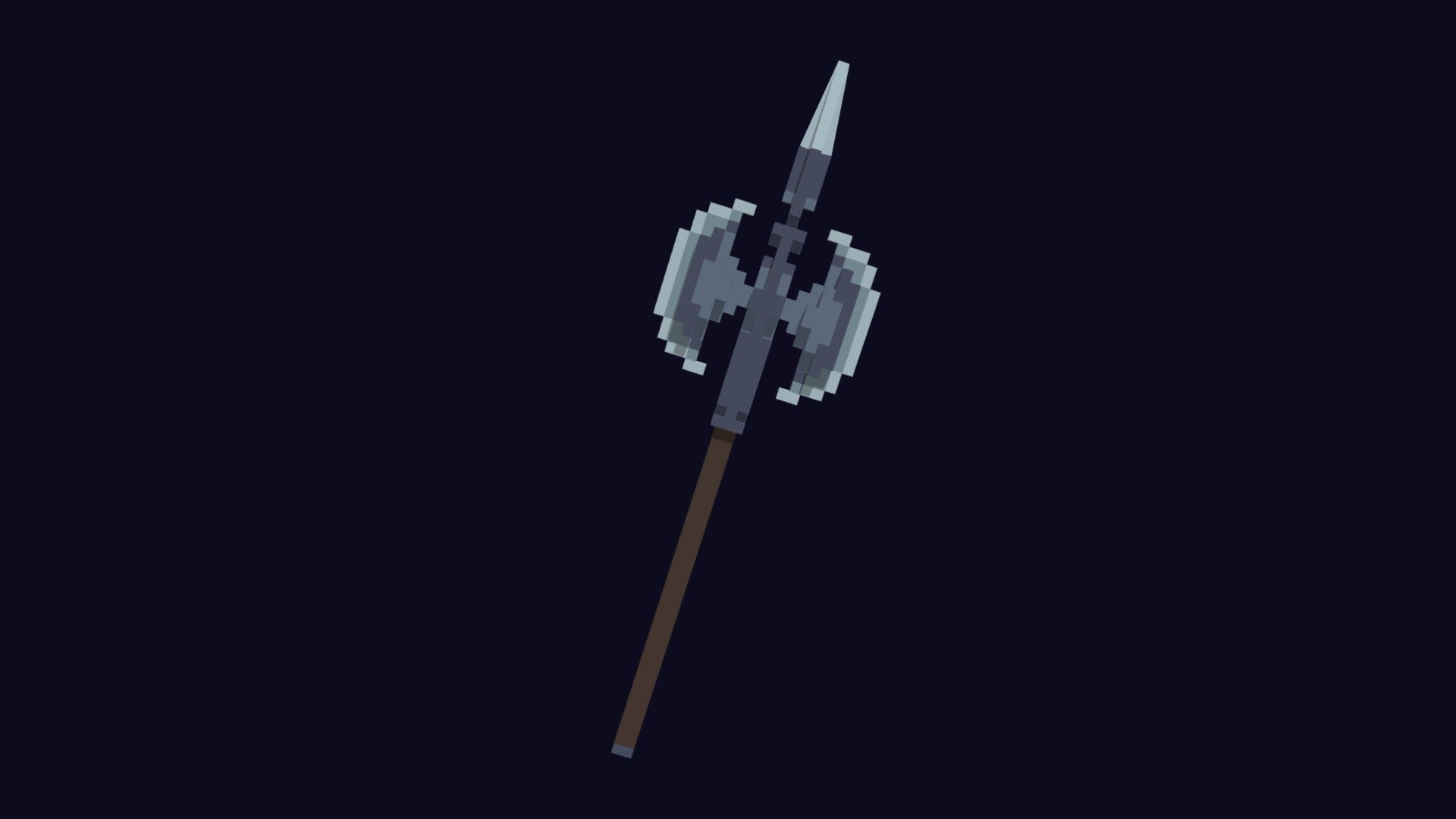 Voxel Polearm 4 - 3D Lowpoly Weapons - Buy Royalty Free 3D model by ...