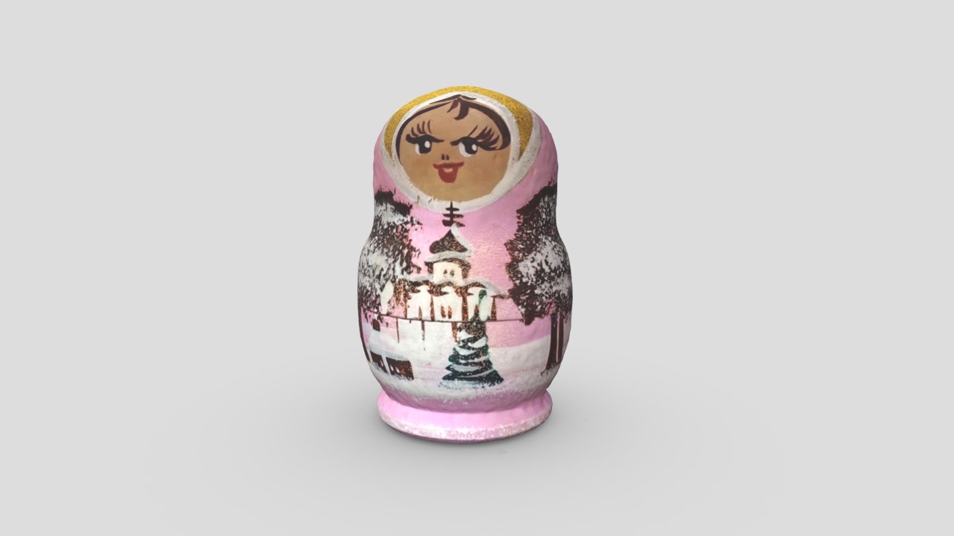 Matrioska in wood - prop - Download Free 3D model by ptira [cf2c3b1 ...