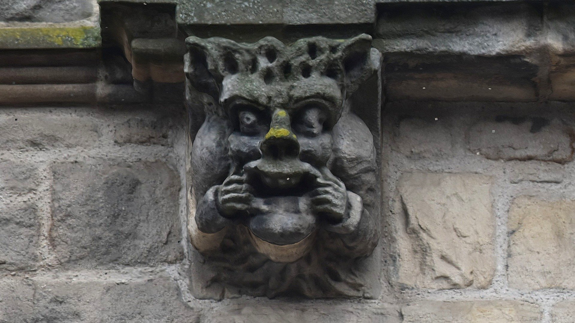 Beast grotesque, St Nicholas Church, Durham - 3D model by squeakingcat ...