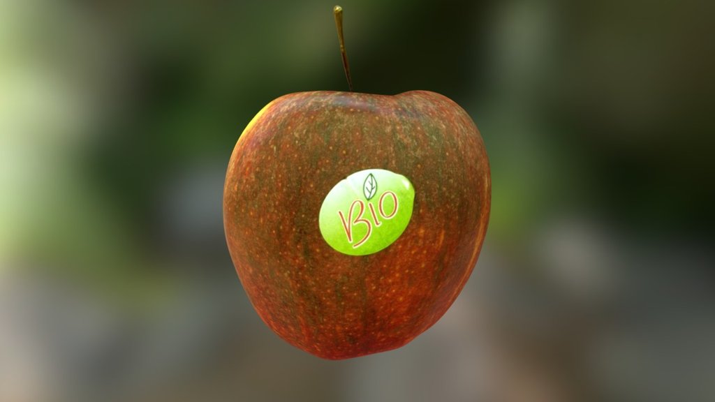 Apple - 3D model by Ari Ellert (@alertae) [cf2ec1e] - Sketchfab