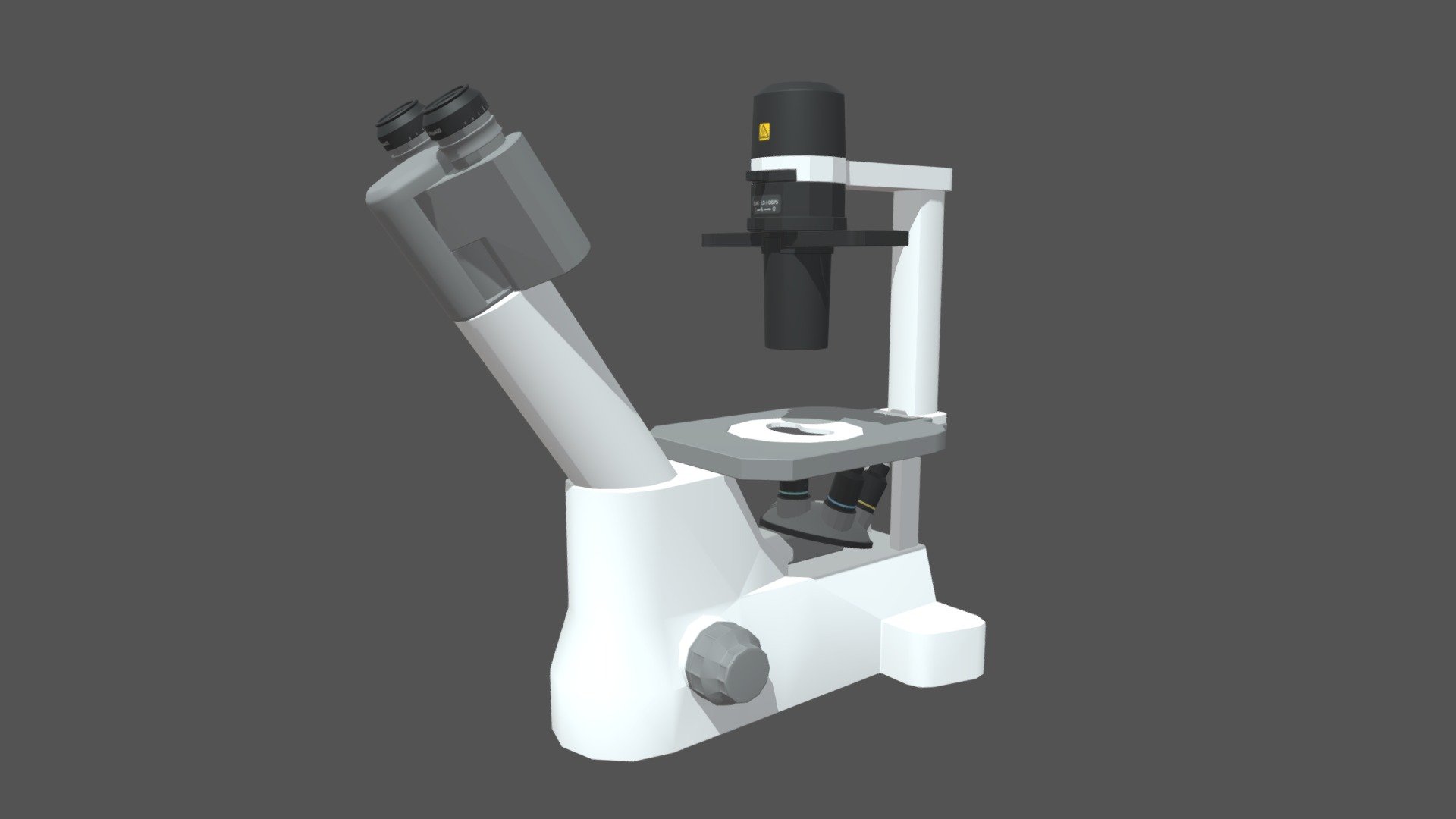 Inverted Microscope - 3D model by Xiaoliang (@xiaoliang129) [cf3002d] - Sketchfab