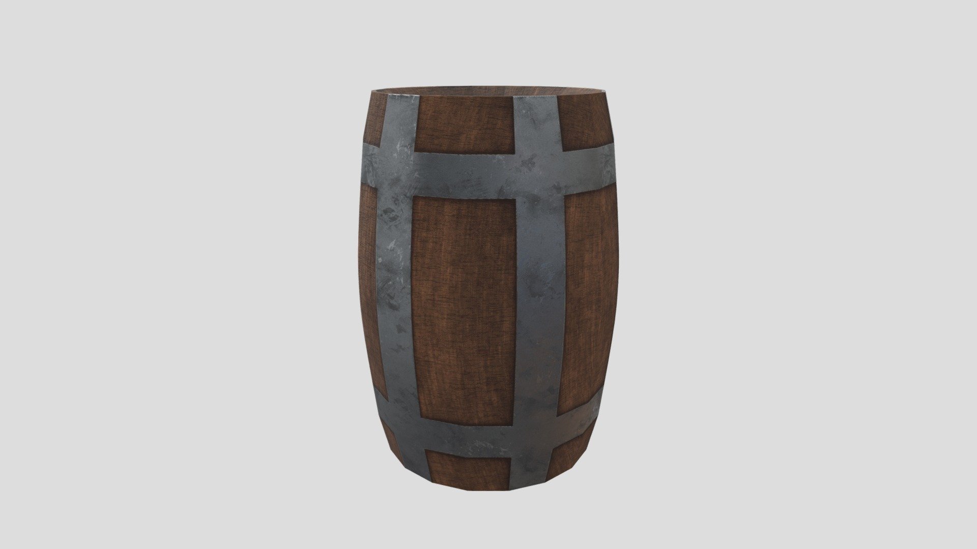Barrel - High to Low Bake - 3D model by Flynn.Nesling [cf30b46] - Sketchfab