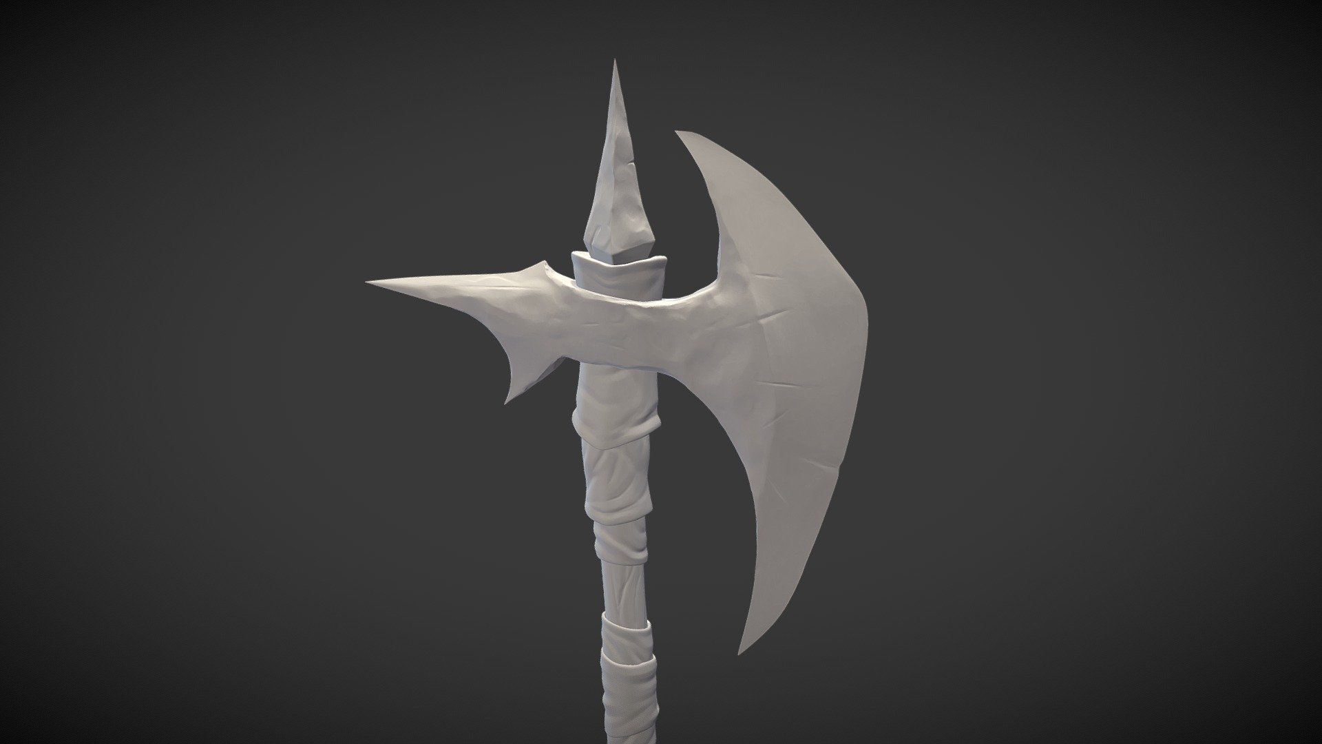 Vampire Axe v1 - Download Free 3D model by Siebe De Raes (@SiebeDeRaes ...