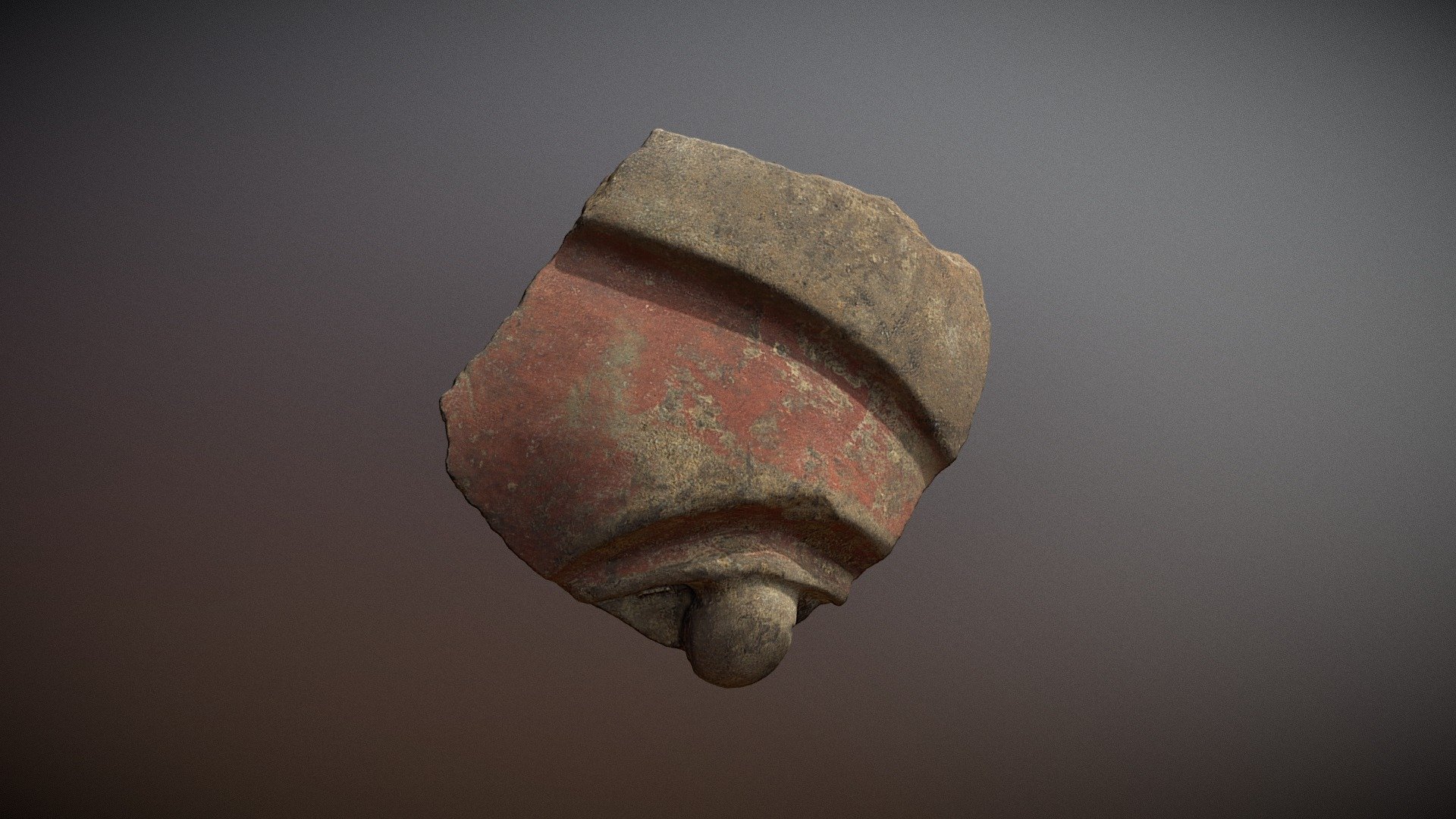 Probable mask fragment - 3D model by Guy Hepp (@guyhepp) [cf3139f ...