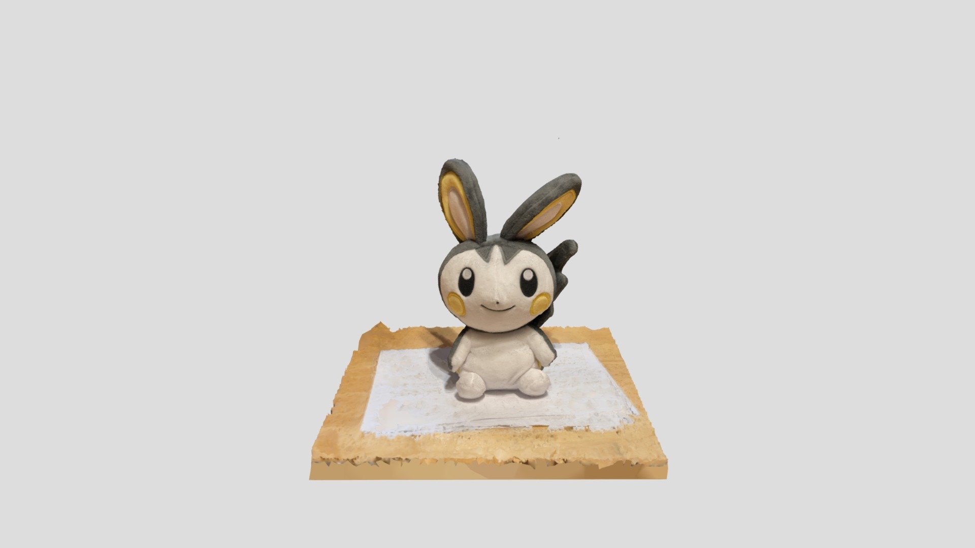 3DScan - Emolga Plush - Download Free 3D model by Moofers (@moofersmufa ...