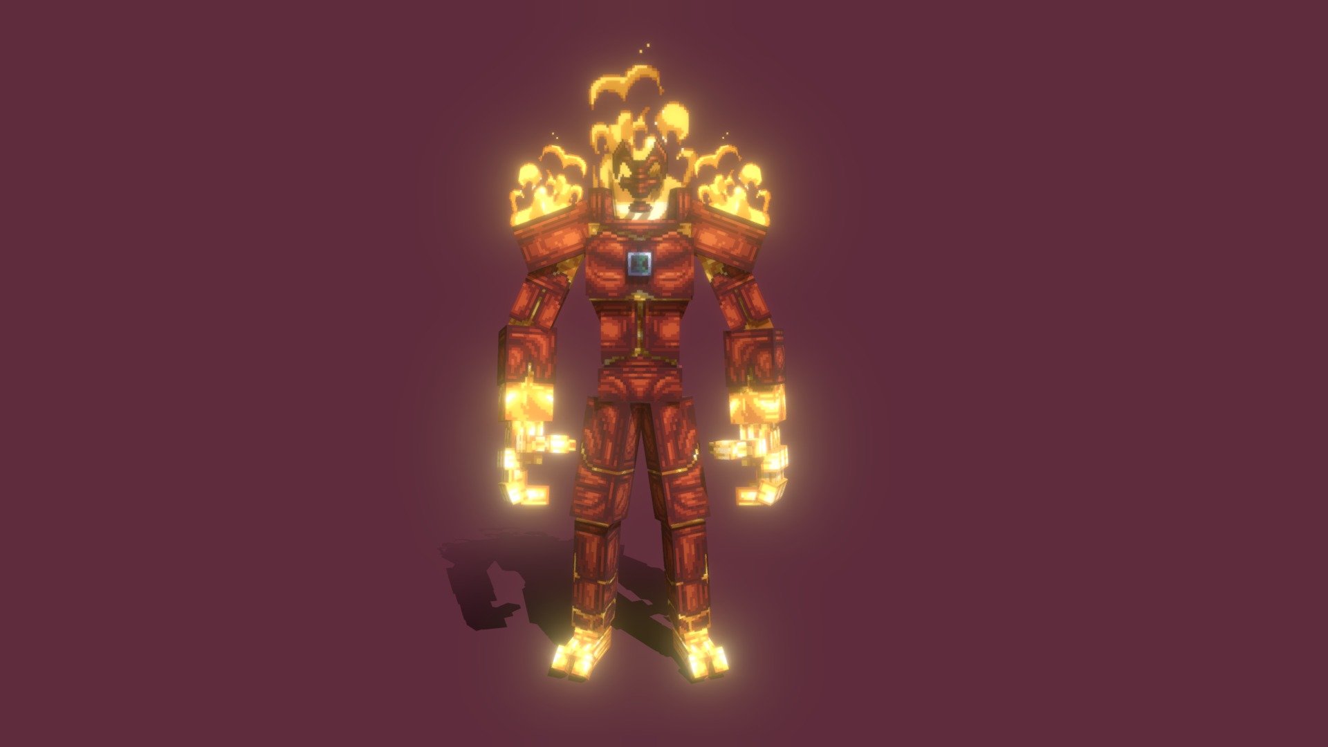 Heatblast (Bright Version) - 3D model by kron (@kron3564) [cf32d97 ...