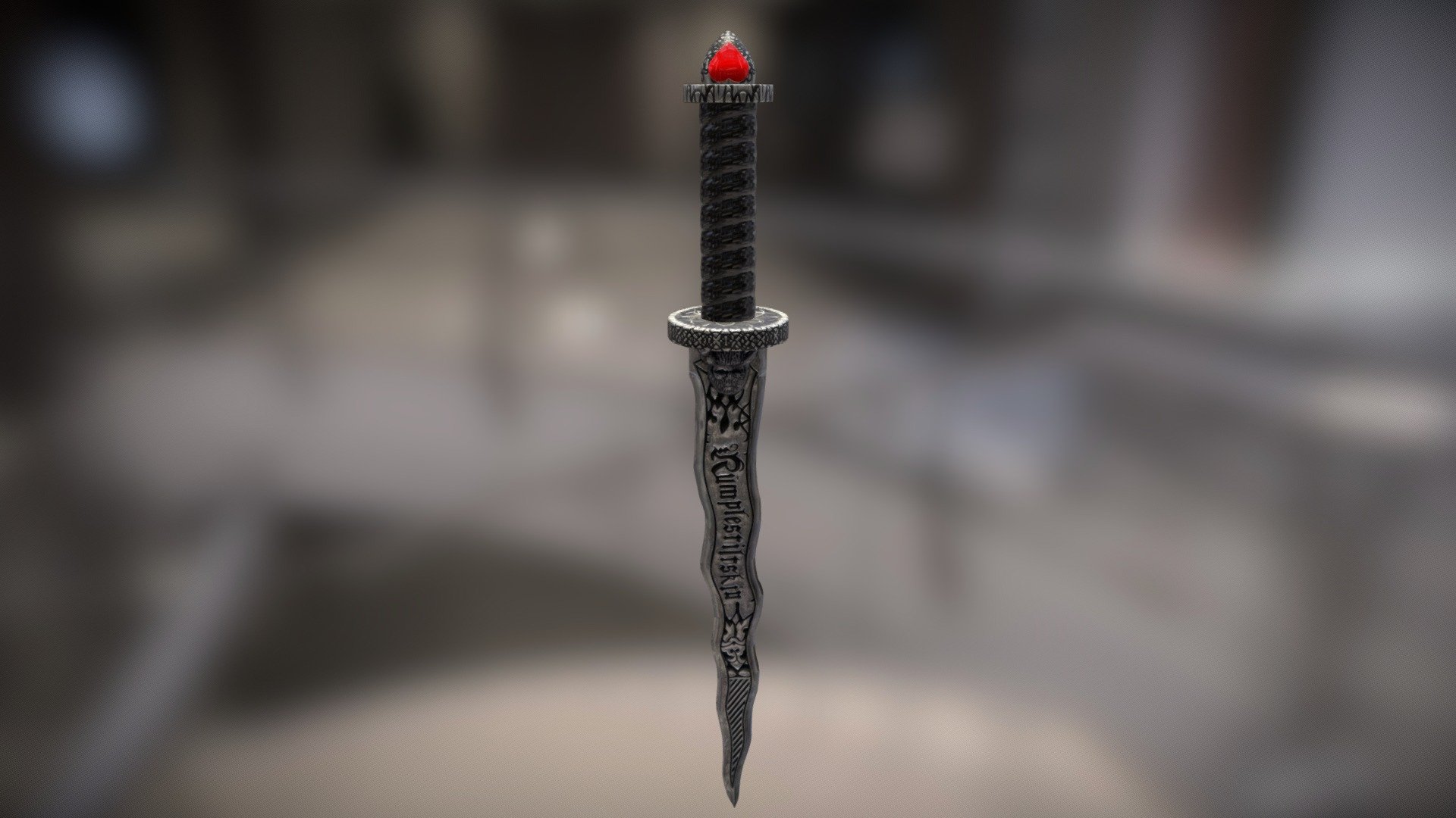 Dark One's Dagger - Once Upon a Time - Buy Royalty Free 3D model by ...
