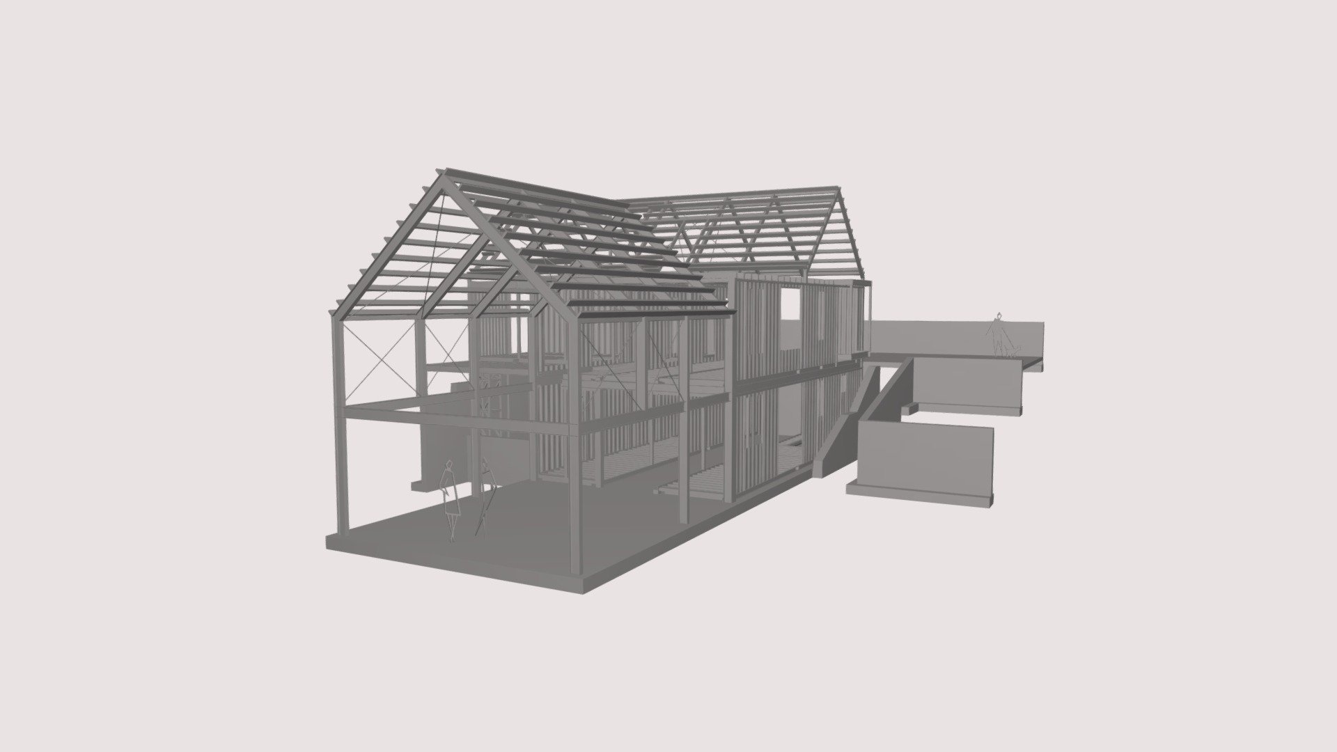 Container home - 3D model by atelierR design studio Kft (@atelierR ...