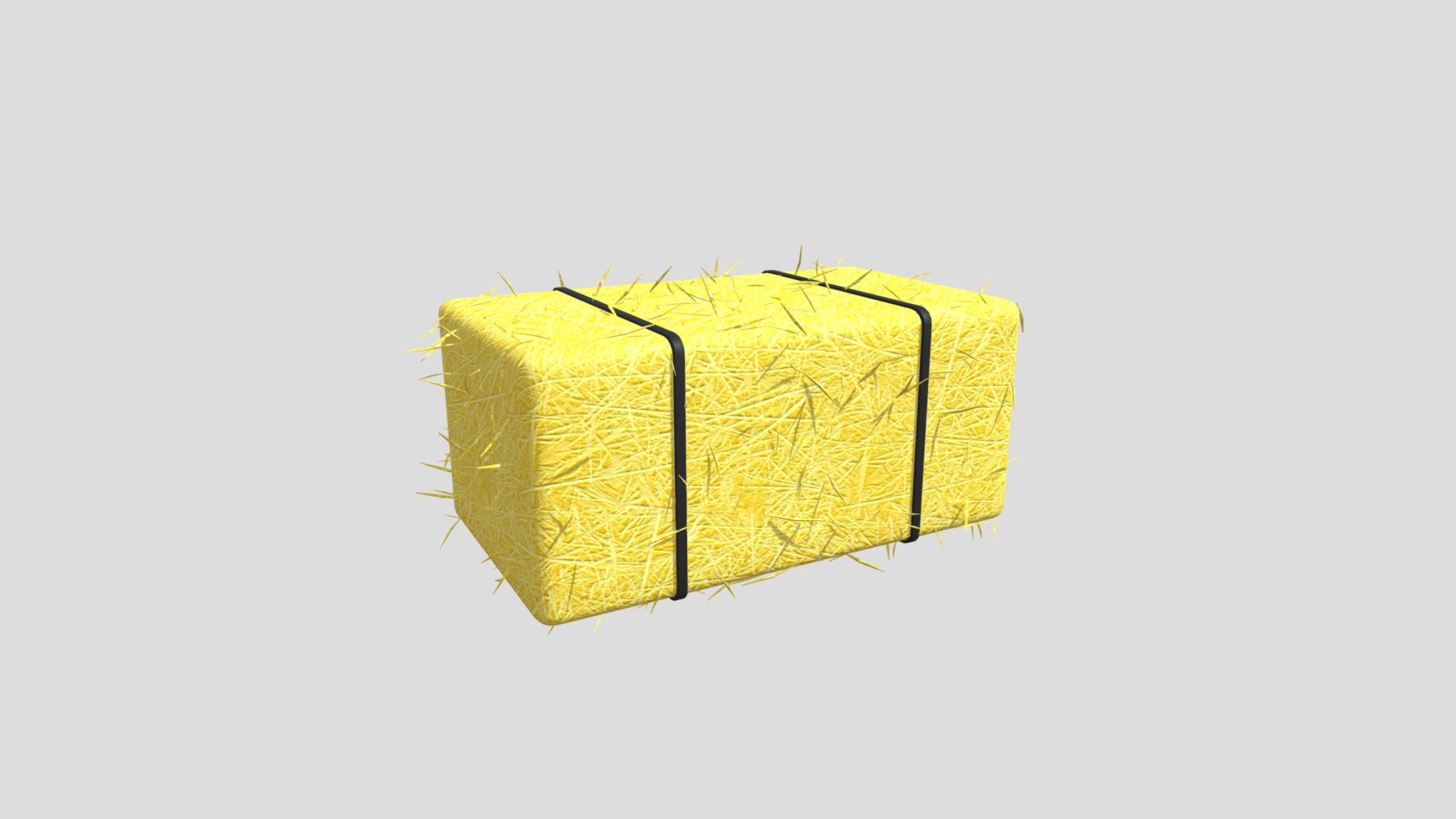 Hay Block - Buy Royalty Free 3D model by Ed+ (@EDplus) [cf33af0 ...