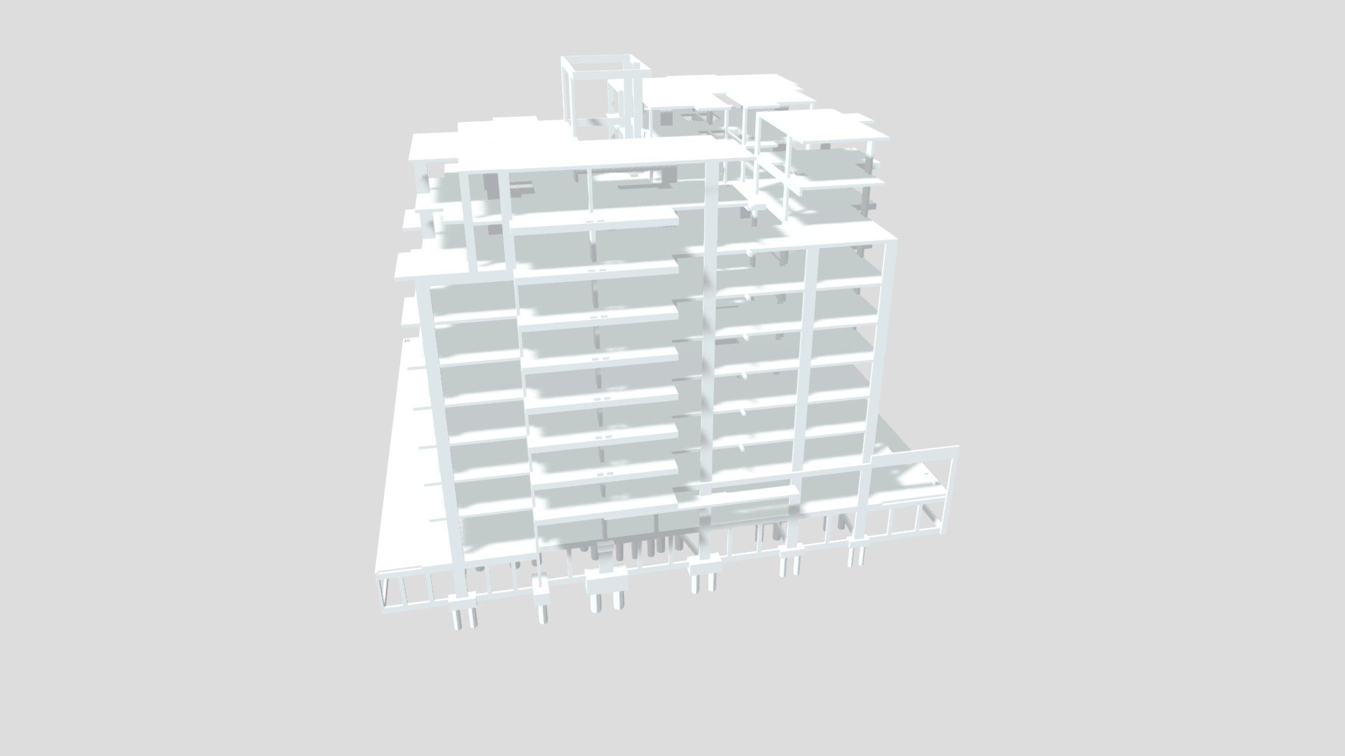 Ed Átrio - 3D model by vettorprojetos [cf34ca8] - Sketchfab