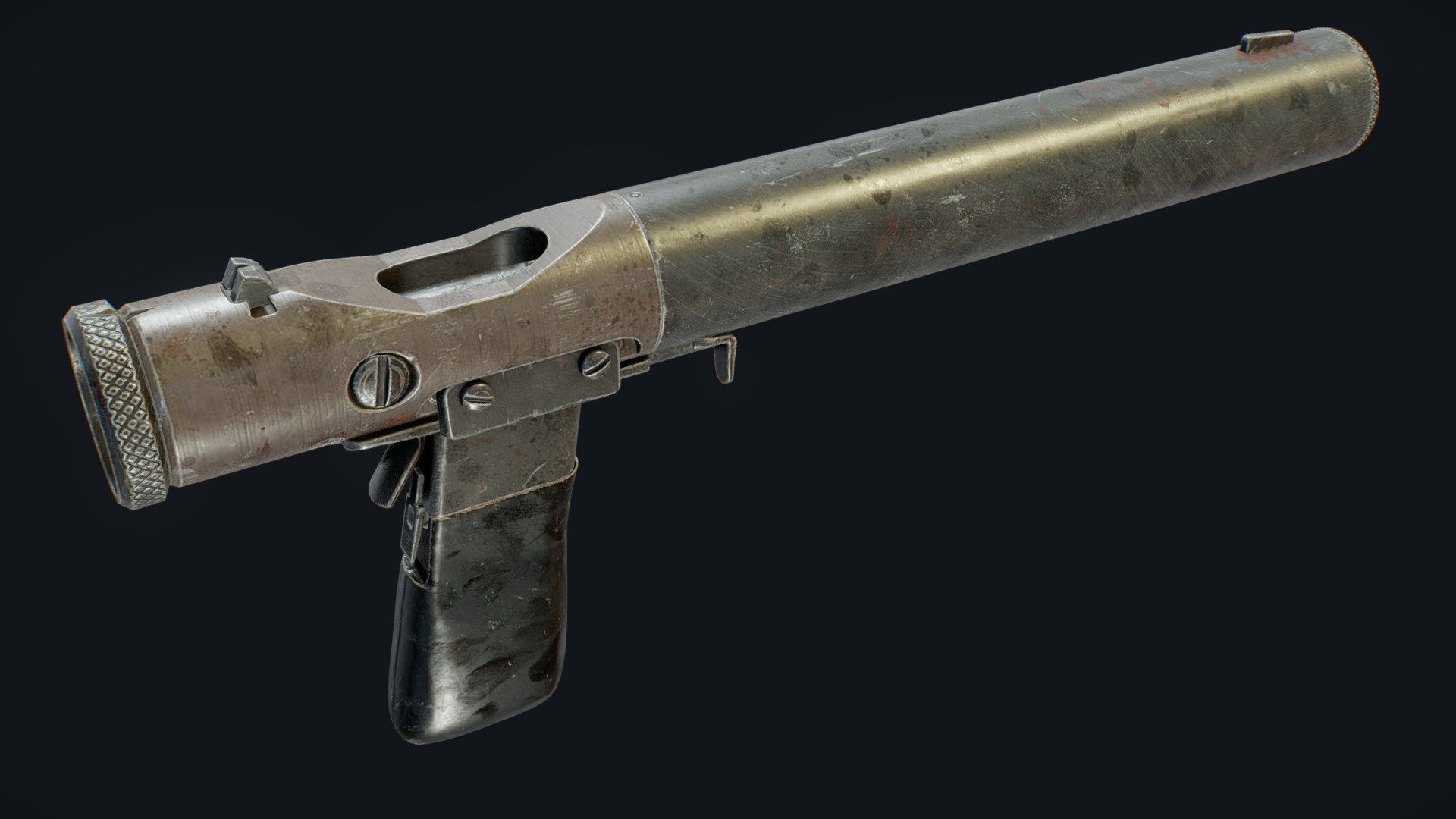 The Welrod Silenced Pistol - 3D model by Thomas "Fooltaurus" Turpin ...