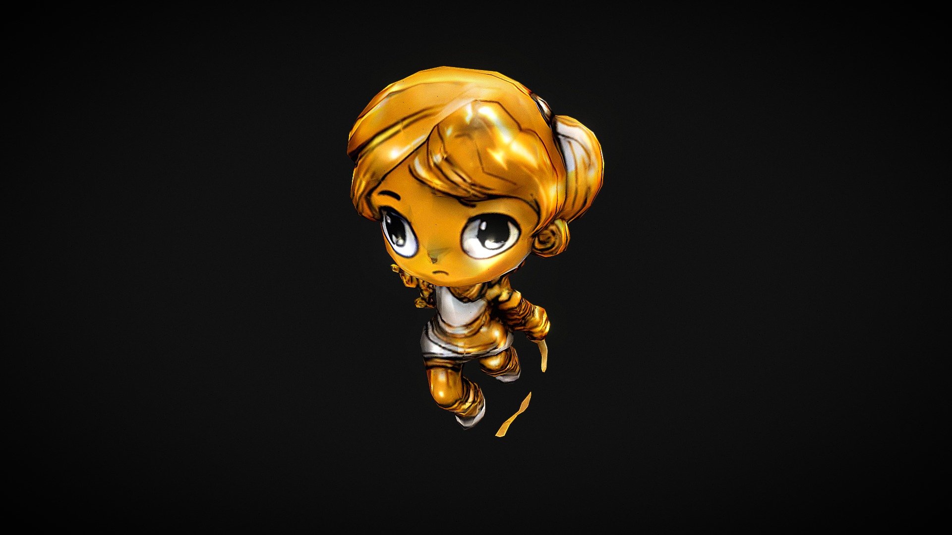 Whimsical Cartoon Character Design: Happy Font A - Download Free 3D ...