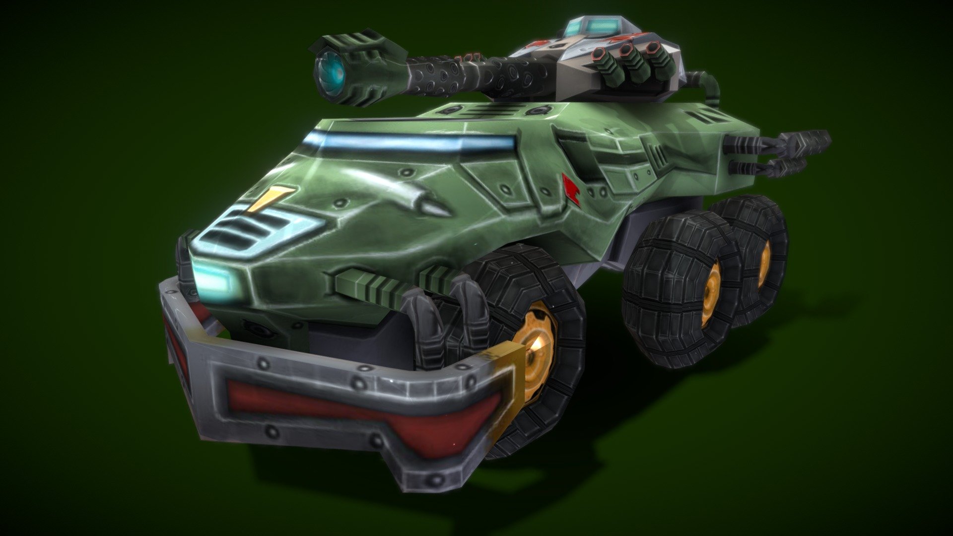 Tank Boss AT - Buy Royalty Free 3D model by V5 (@sakurav) [cf38805 ...