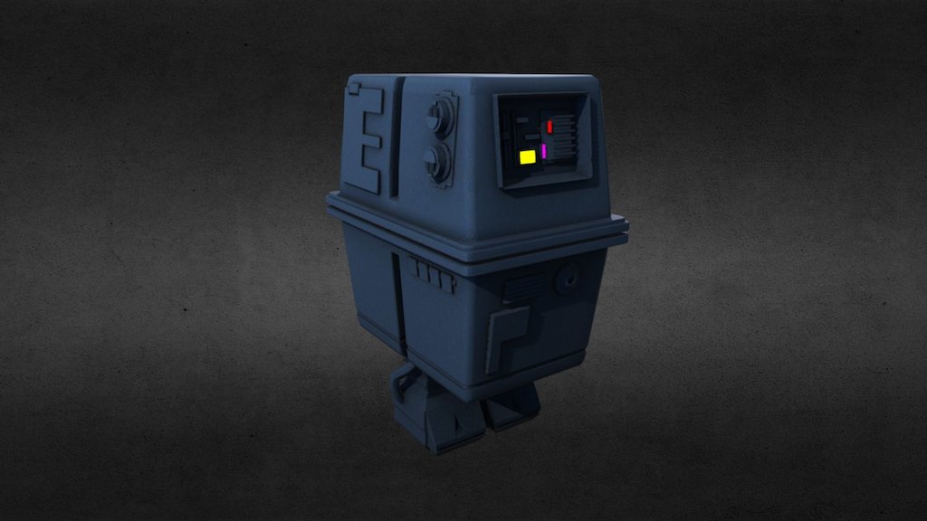 Gonk Droid - 3D model by Michael La Manna (@mlamanna) [cf39790] - Sketchfab