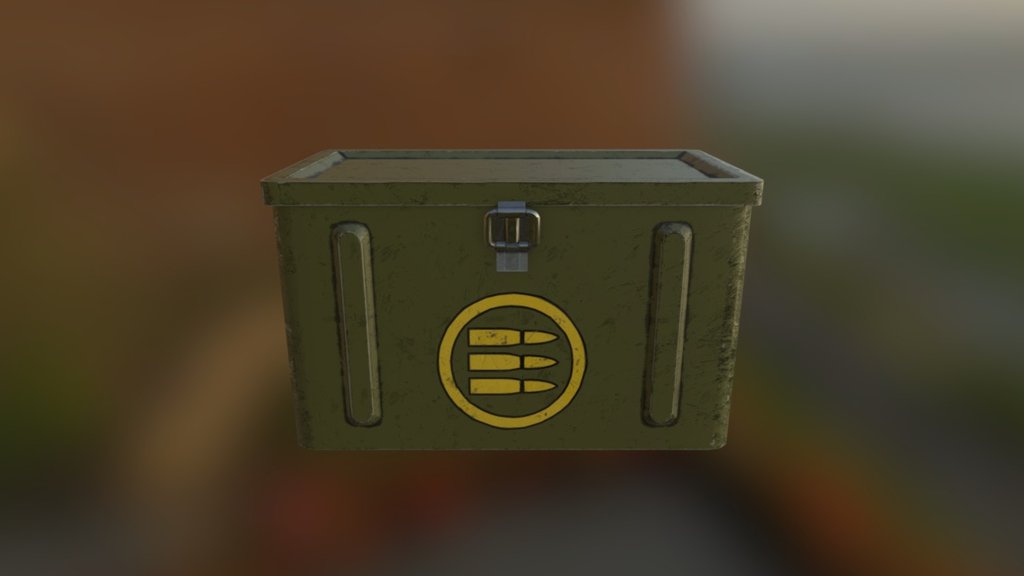 Ammo Box - 3D model by Daniel Baxter (@chartercon) [cf3abff] - Sketchfab