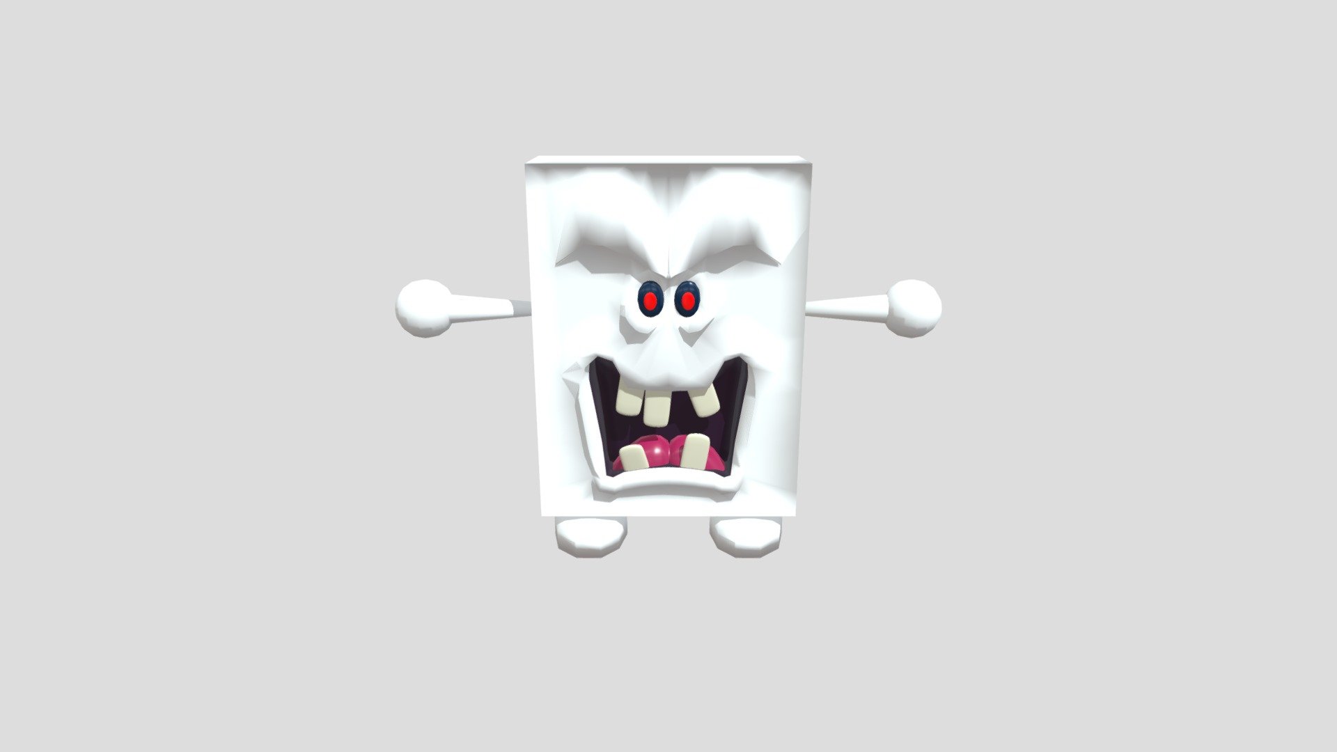 Whomp_SM64_ Custom - Download Free 3D model by The fnaf lol ...