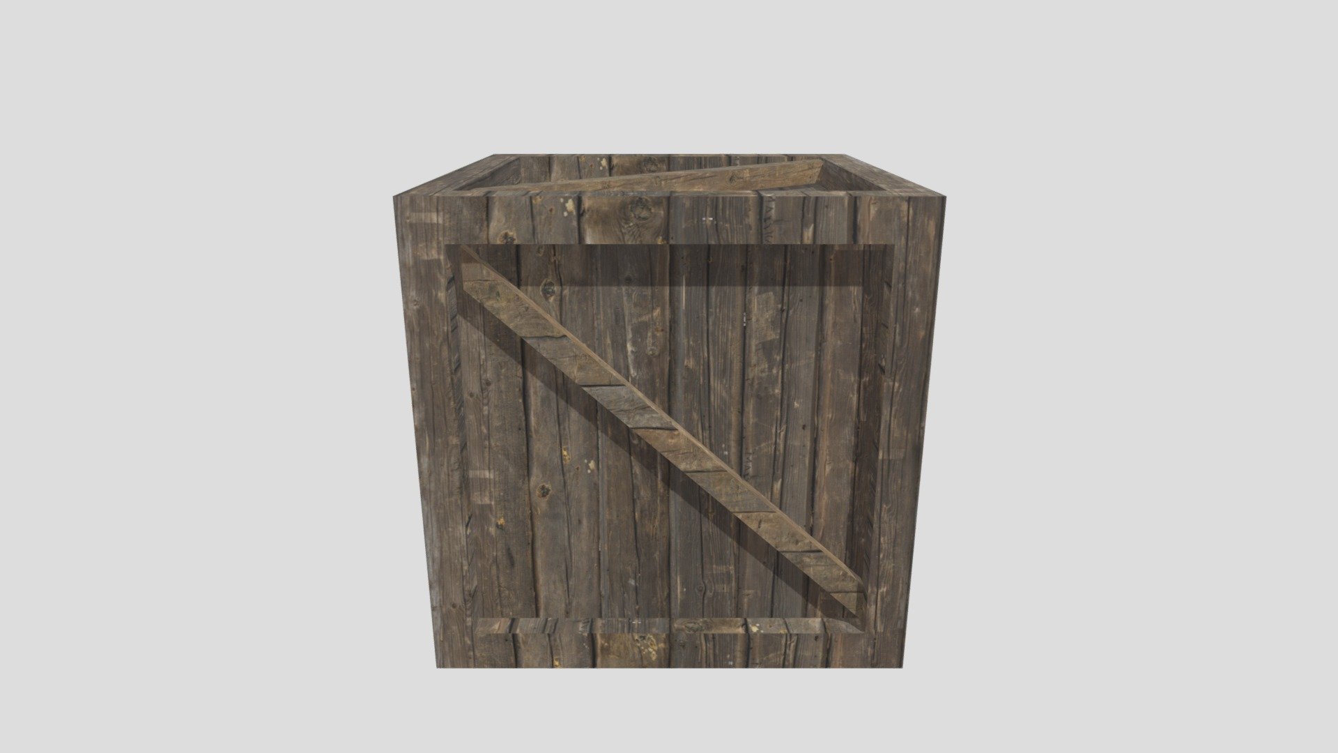 A simple crate - 3D model by Ishaan_banger [cf3c46a] - Sketchfab