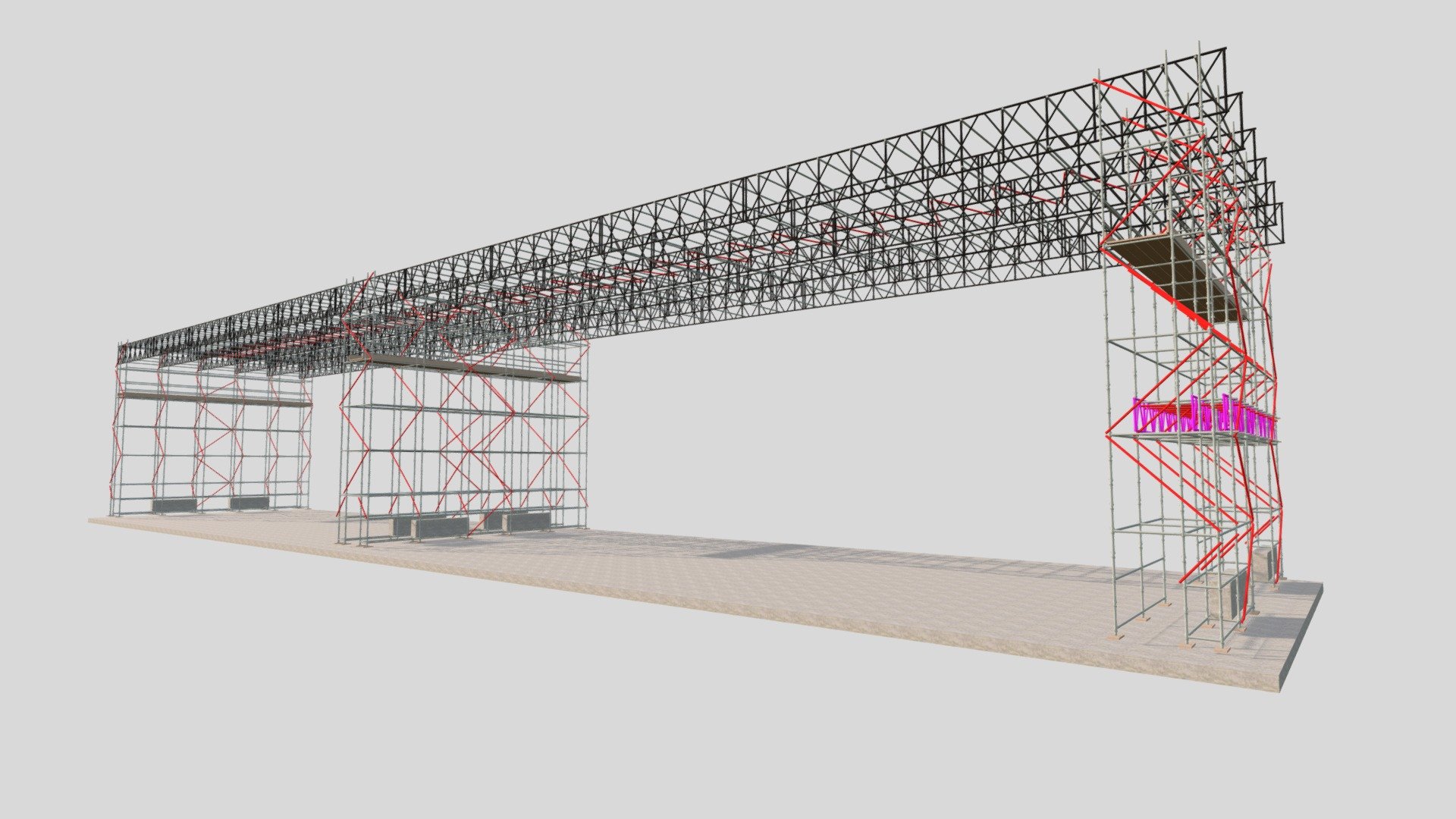 PRO075-DWG-S-0100_3D - 3D model by Node Scaffold Design (@nodescaffold ...