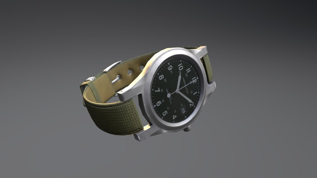 Watch - 3D model by carrillo40 [cf3d144] - Sketchfab