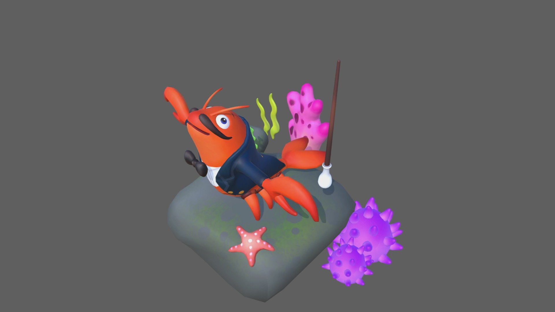 under the sea 1 - 3D model by 3dmonster [cf3e54e] - Sketchfab