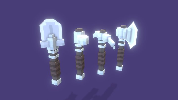 Pickaxe 3D models - Sketchfab