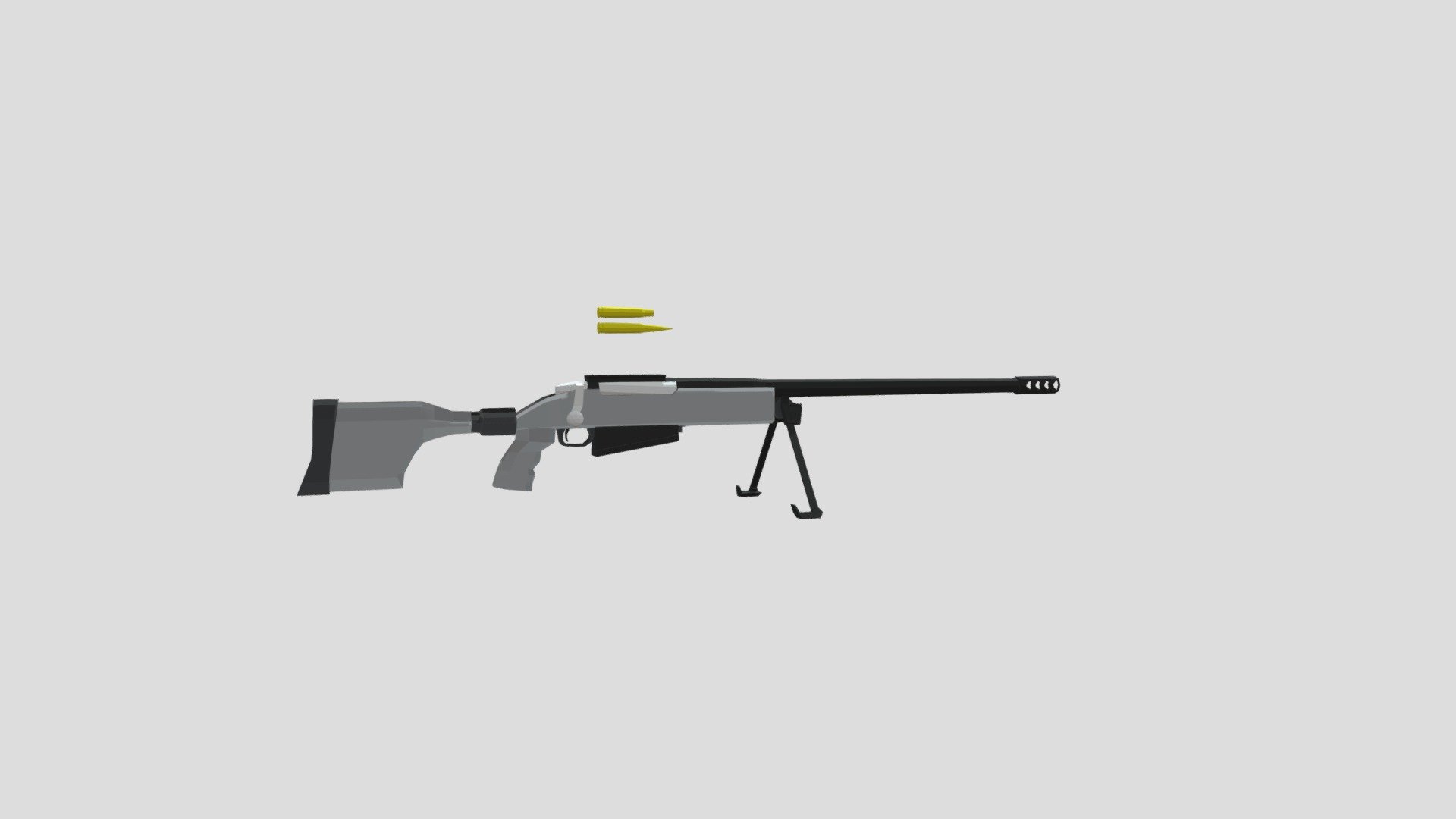 lowpoly TAC50 sniper rifle - Download Free 3D model by dudeperson ...