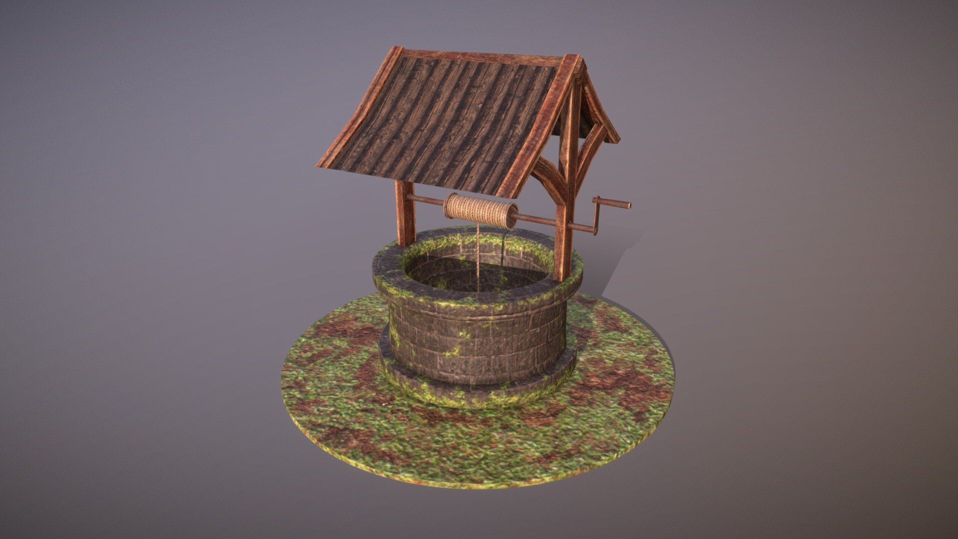 Old_well - 3D model by Nikhil chatla (@Nikhilchatla) [cf410af] - Sketchfab