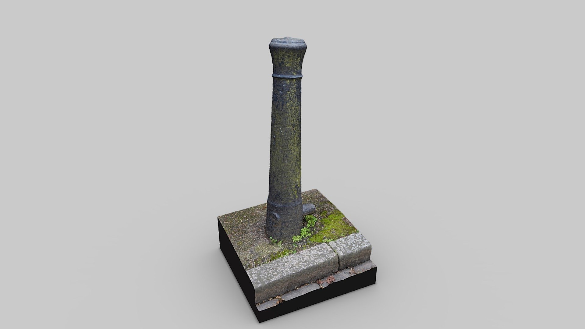 Squires Mount Cannon Bollard - Download Free 3D model by artfletch ...