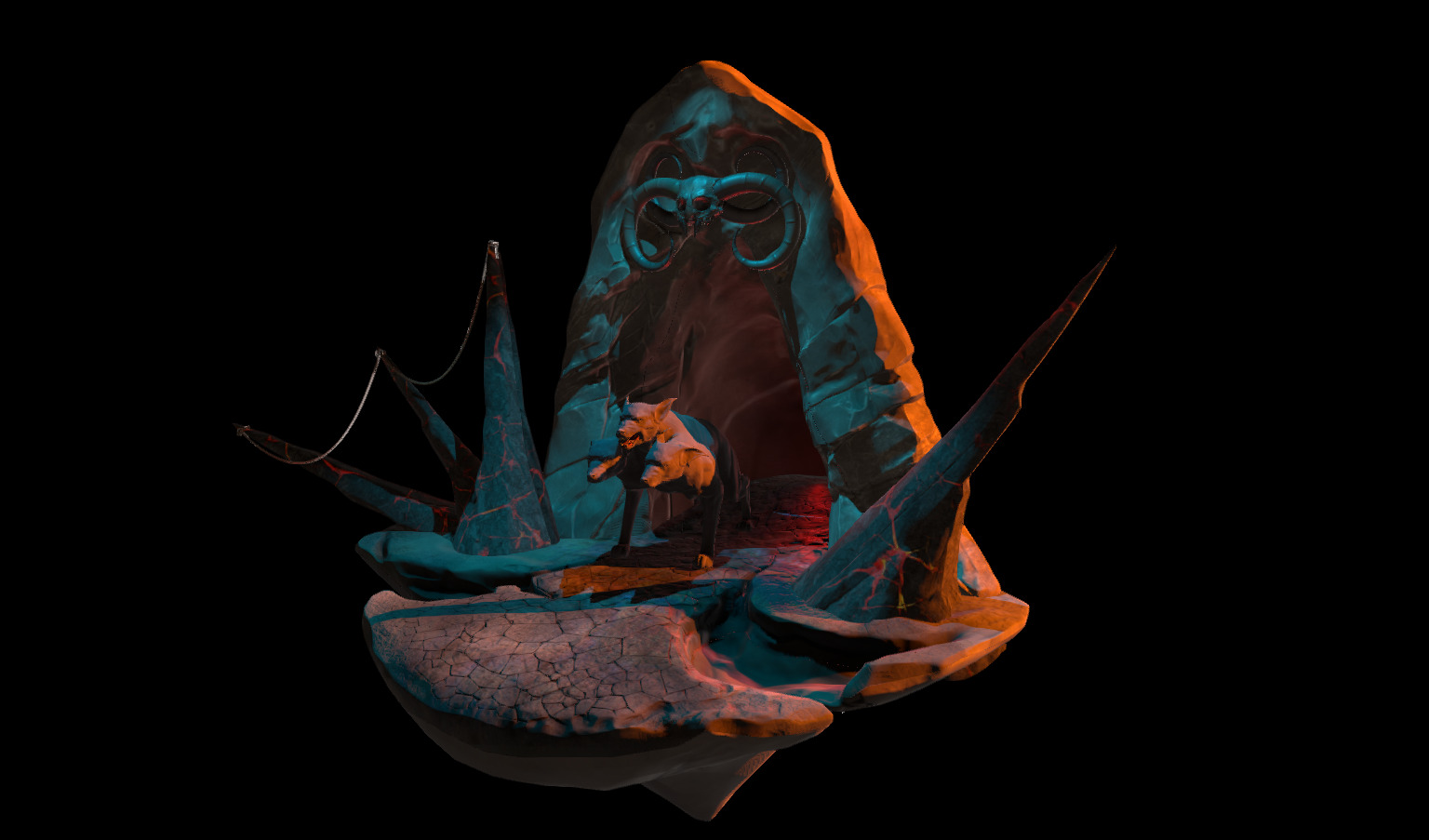 Cerberus - 3D model by Gaia Tech (@gaiatech) [cf439de] - Sketchfab