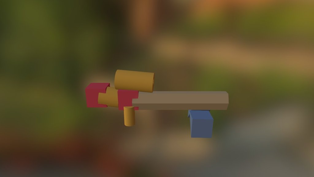 marks_gun - 3D model by pixelacademy [cf43b97] - Sketchfab