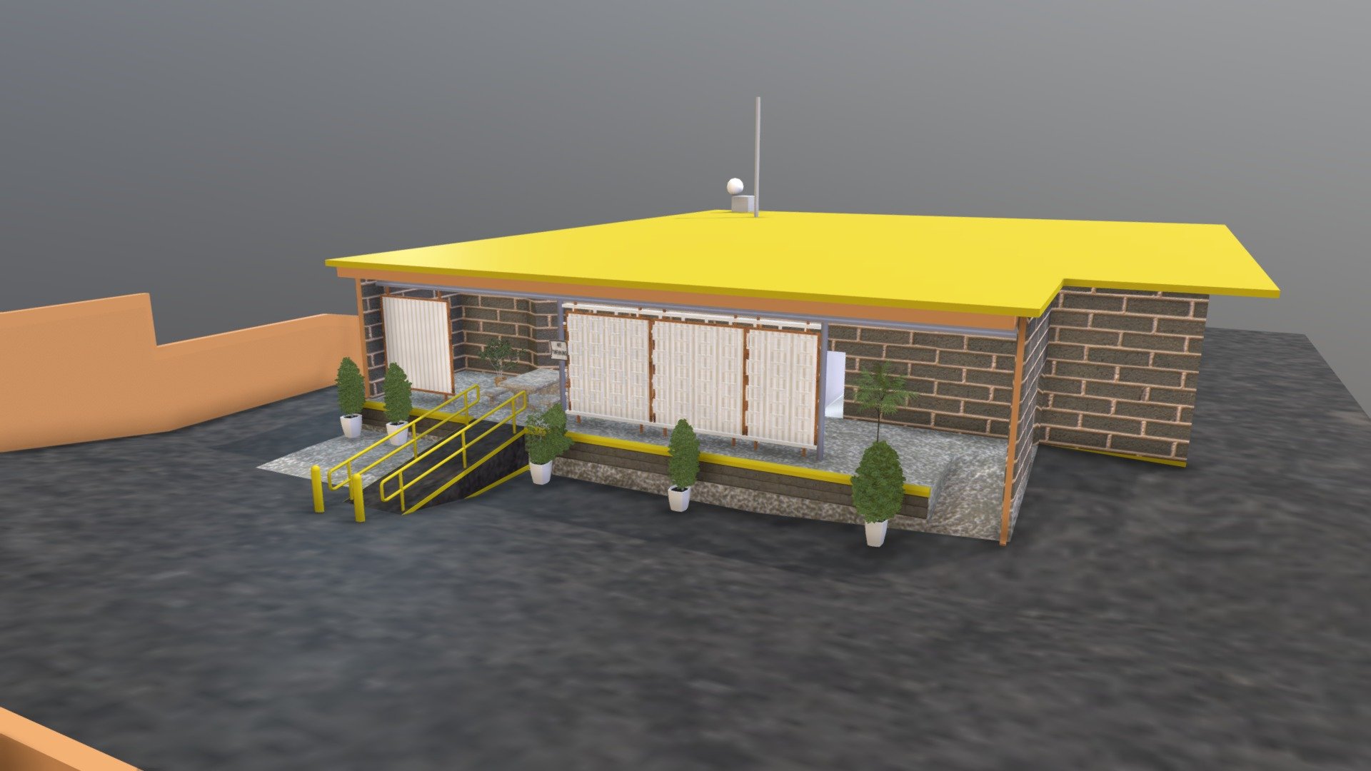 building - 3D model by GamesThatWork [cf453c7] - Sketchfab