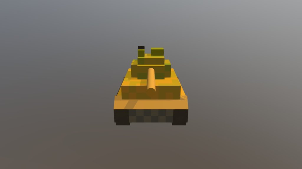 Tank - 3D model by Risatto [cf4556b] - Sketchfab