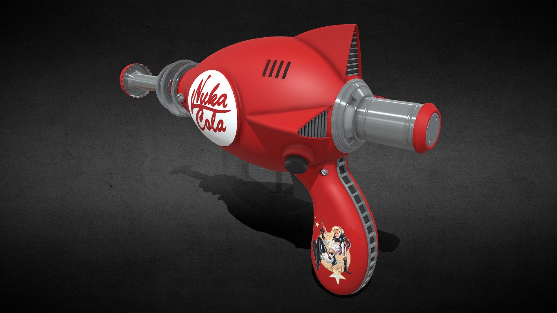 Fallout Thirst Zapper - Buy Royalty Free 3D model by COSEDIMARCO [cf46c61] - Sketchfab Store
