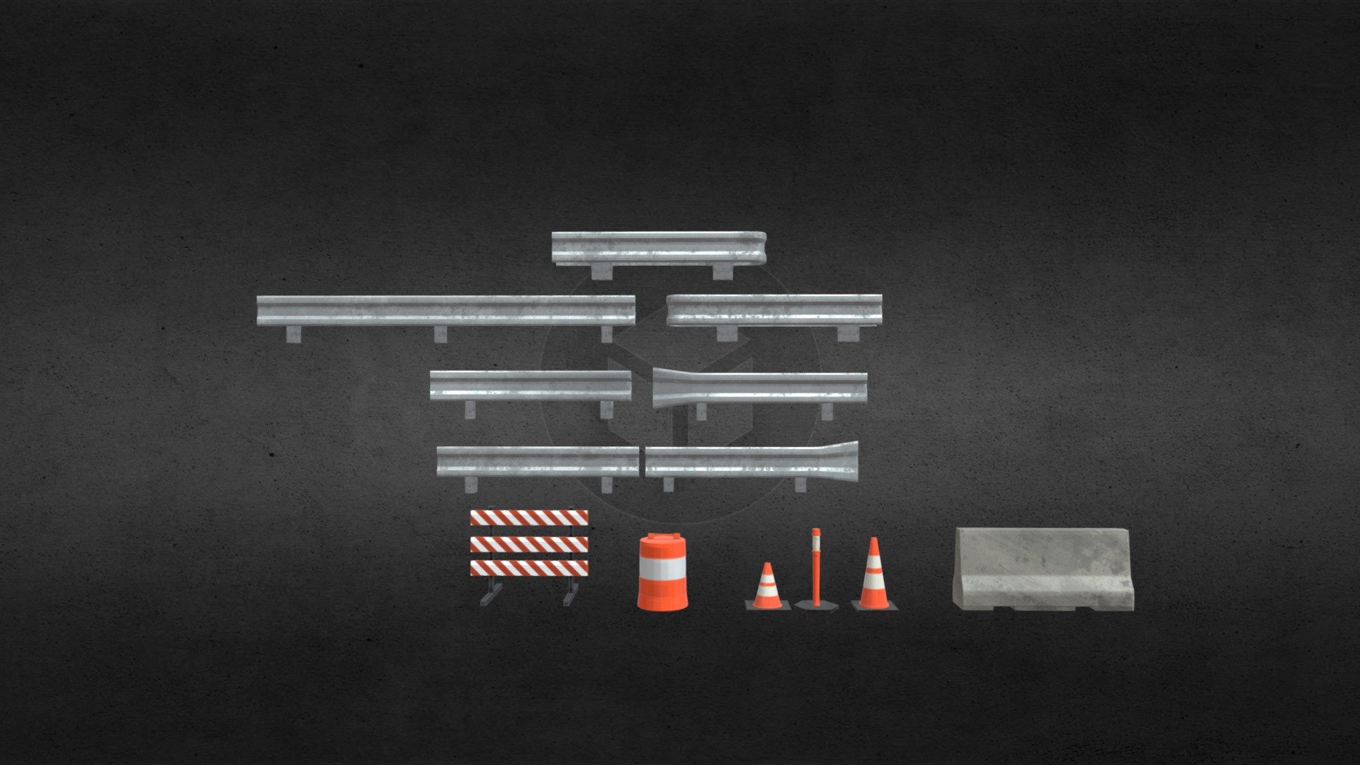 Highway Props - Buy Royalty Free 3D model by Najar22 [cf4795f ...