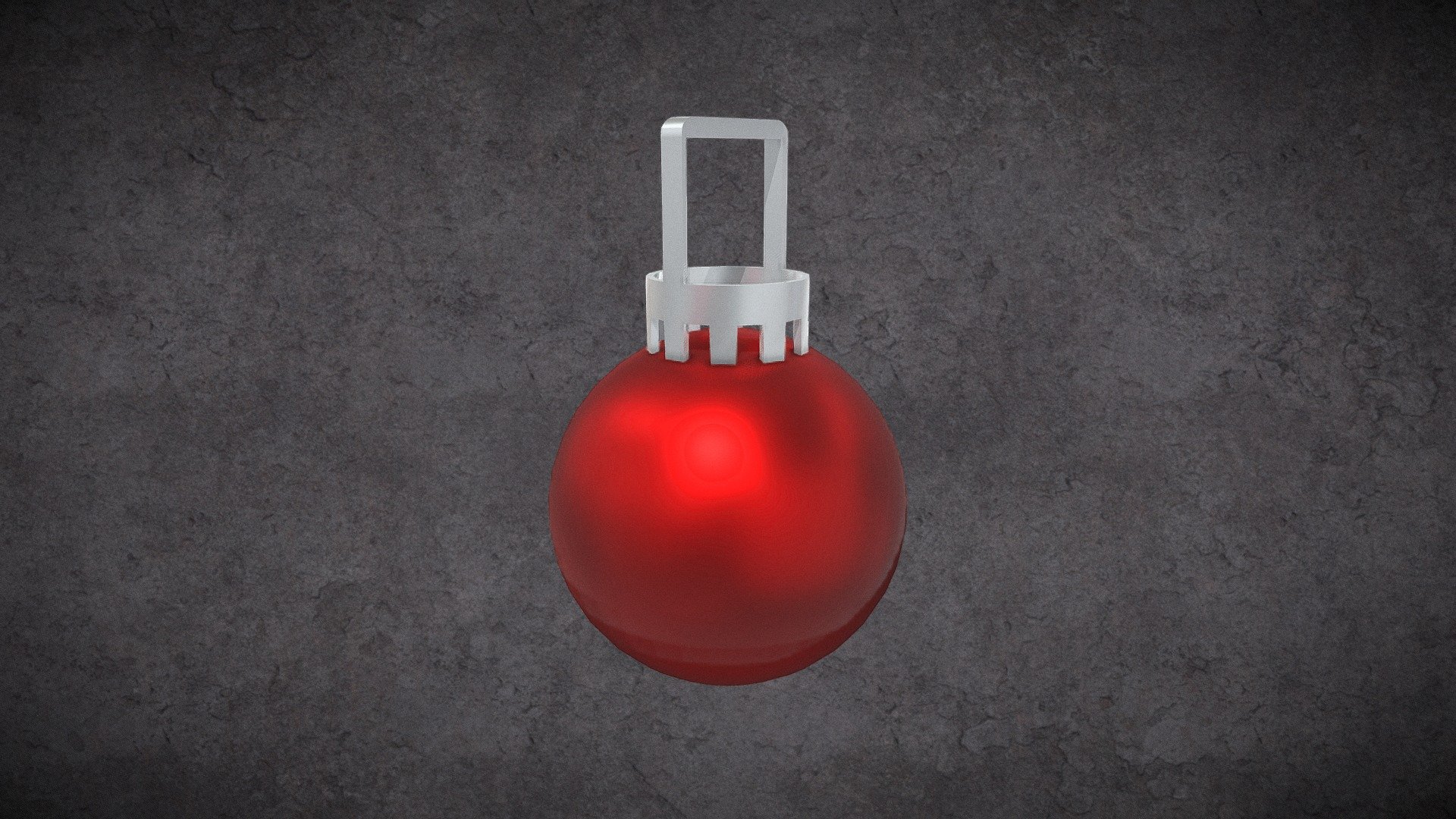 Red Bauble - By Velivian Fesothe - 3D model by Velivian Fesothe ...