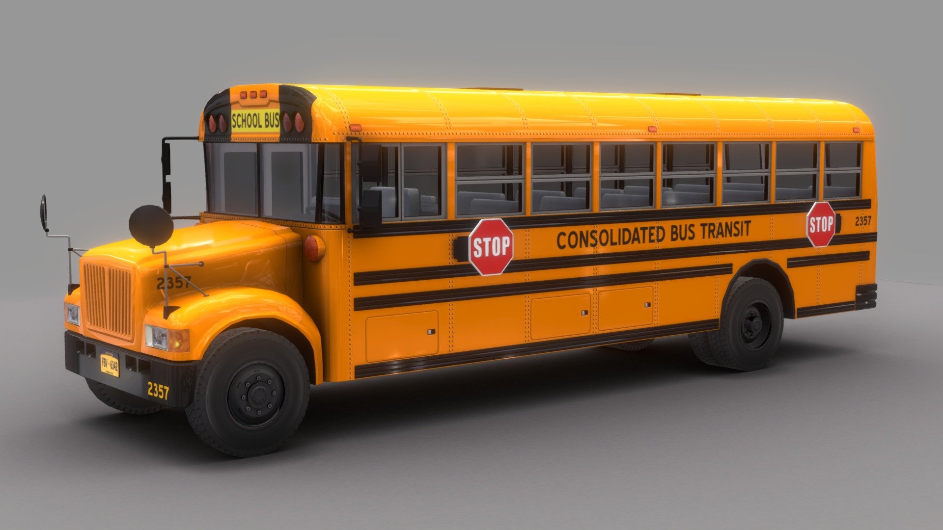School Bus - 3D model by codexito [cf4a057] - Sketchfab