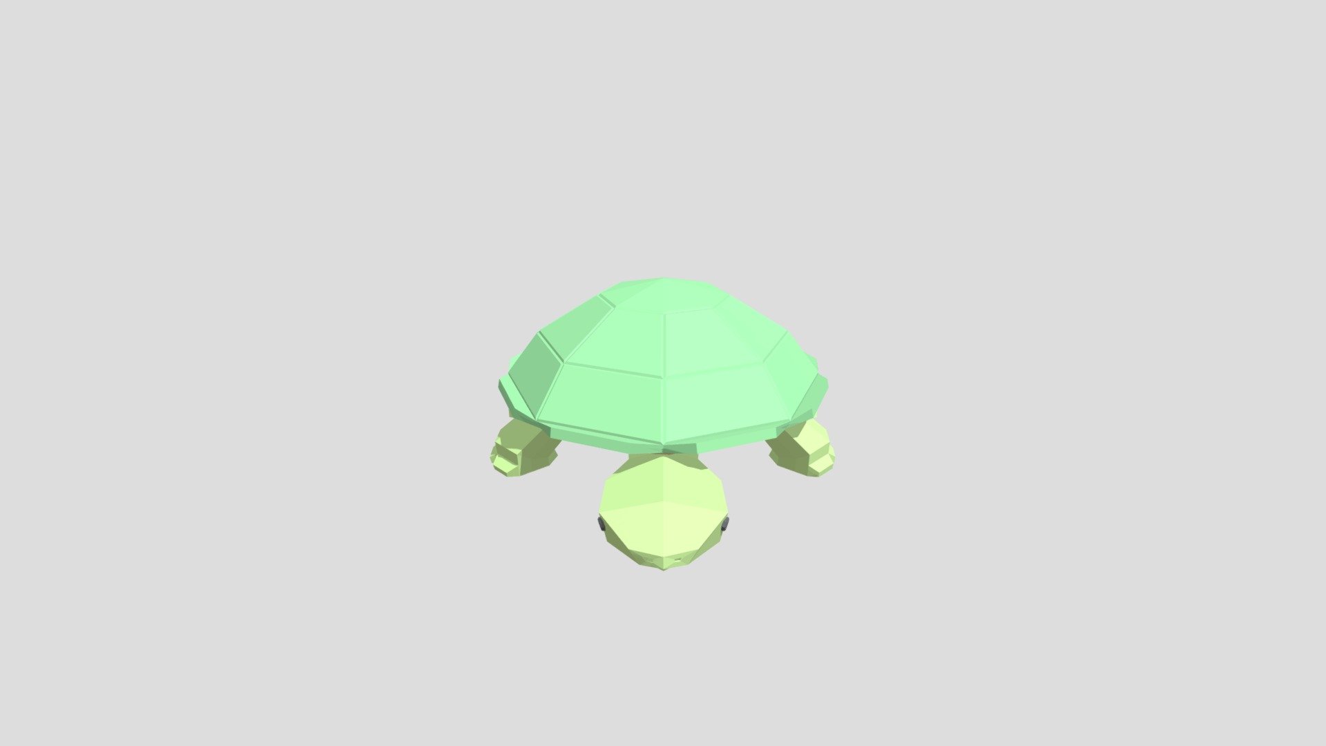 Turtle from Poly by Google - 3D model by IronEqual (@ie-niels) [cf4ac25 ...