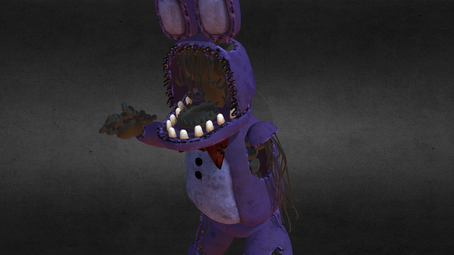 withered-bonnie-magic - 3D model by NeonBlueLolbit [cf4b1ce] - Sketchfab