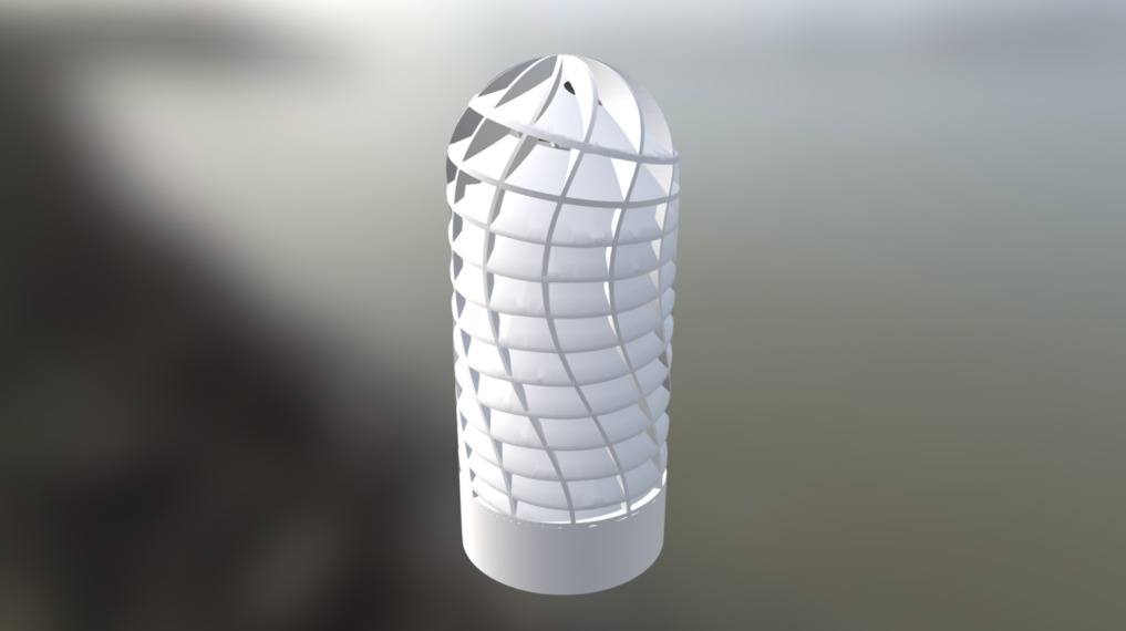 Bullet shape LED light No.07-1 - 3D model by 陳明熙 (@mschen) [cf4b1e4 ...