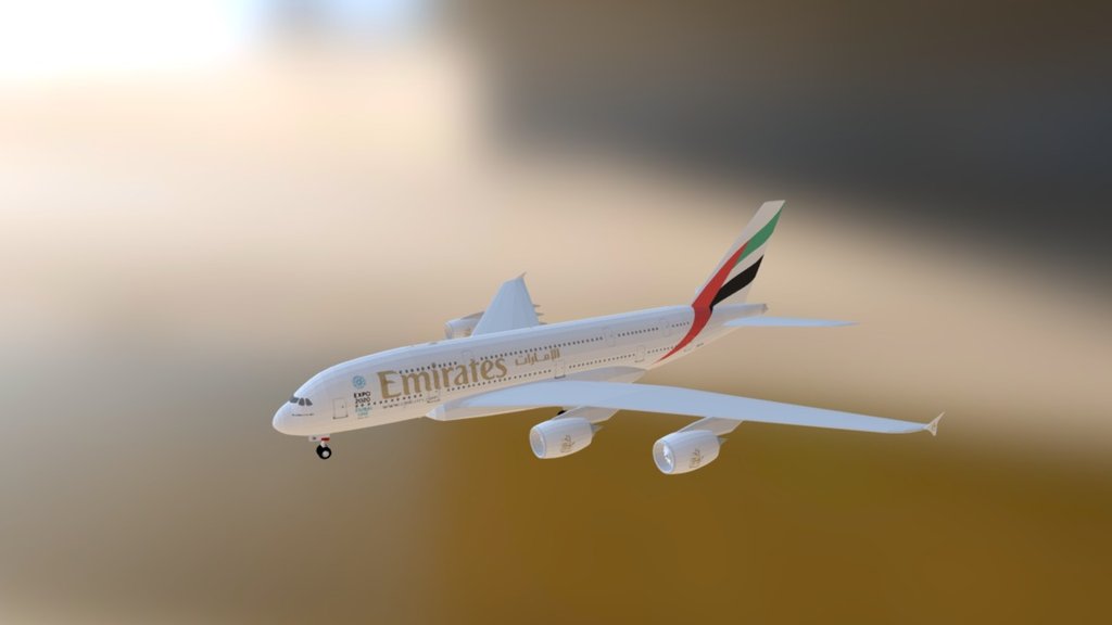 Emirates - 3D model by charlego [cf4b301] - Sketchfab
